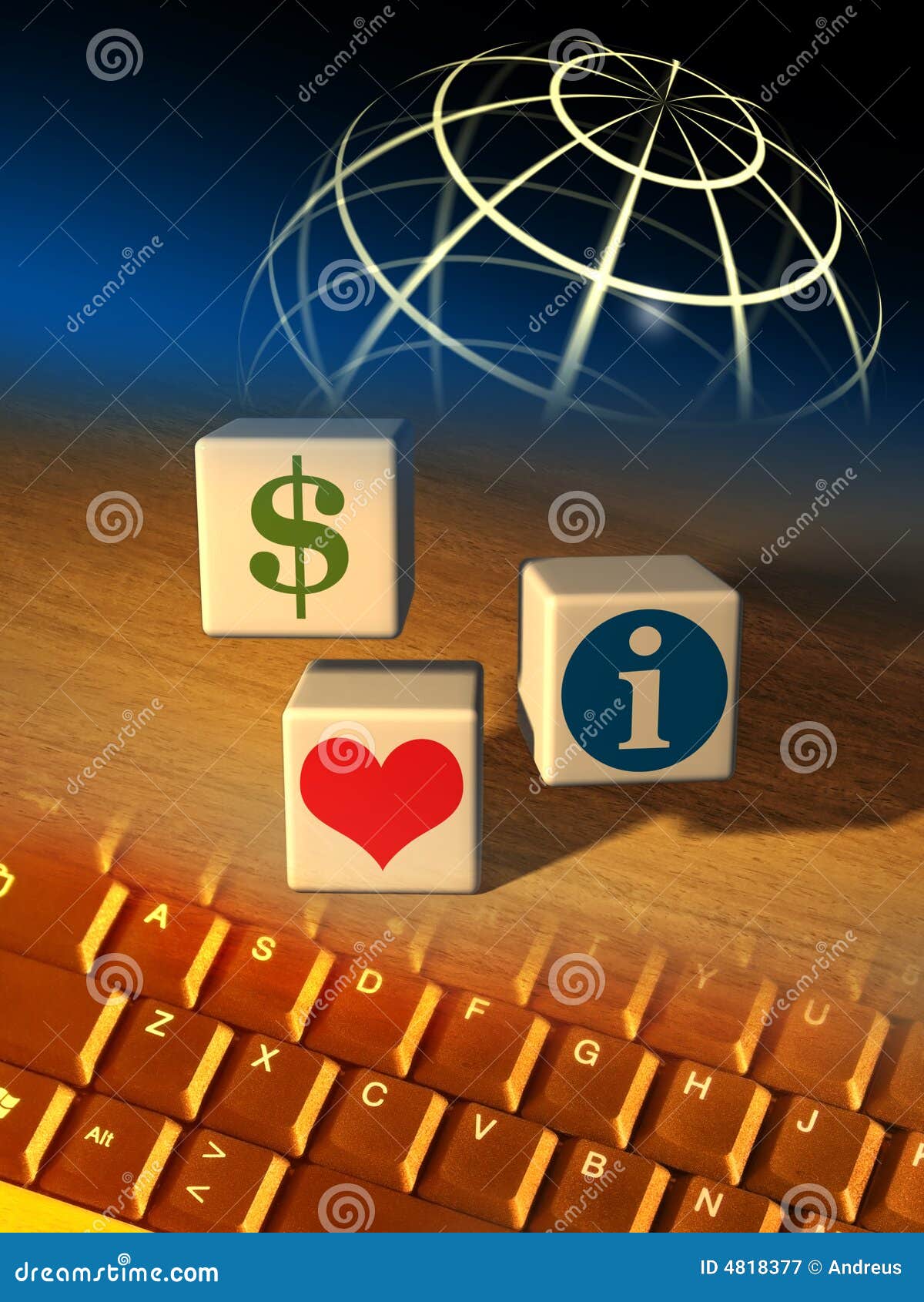 Internet activities stock illustration. Illustration of sphere - 4818377