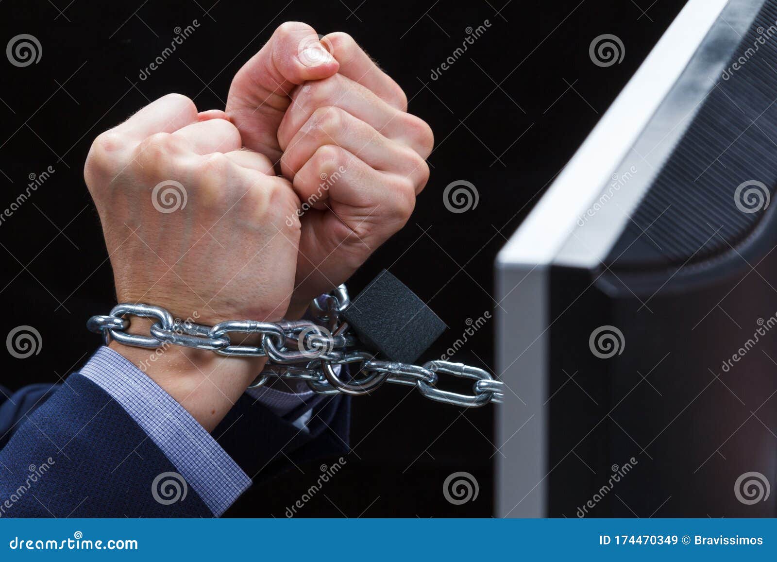 Internet Addict Technology Computer Addiction, Communication Stock ...