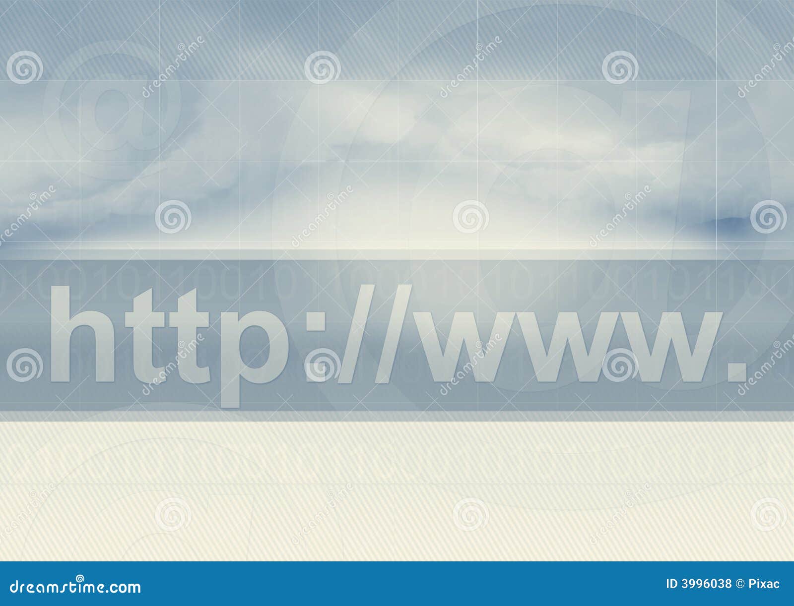 Internet address symbol stock illustration. Illustration of colourful ...
