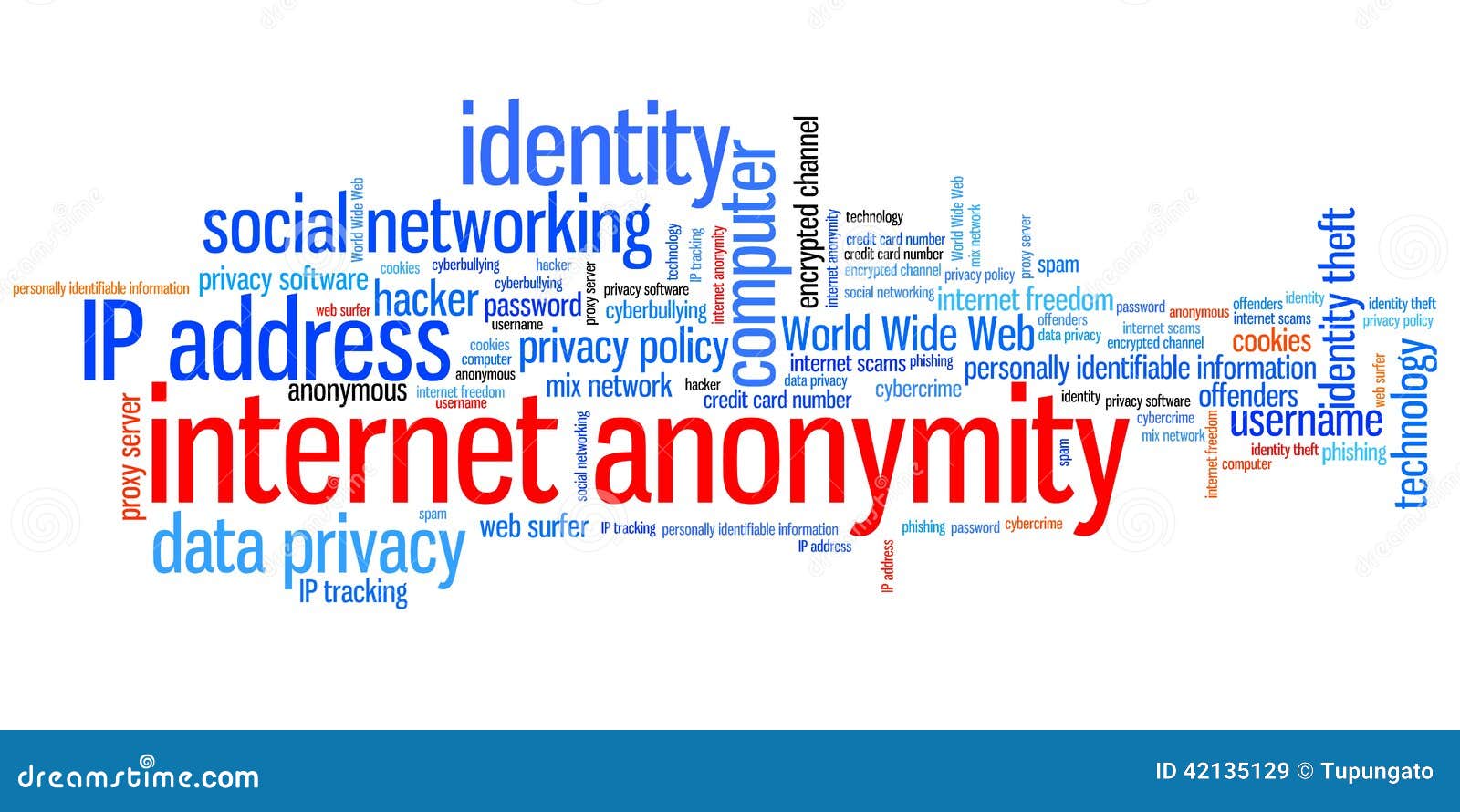 Internet anonymity stock illustration. Illustration of identity - 42135129