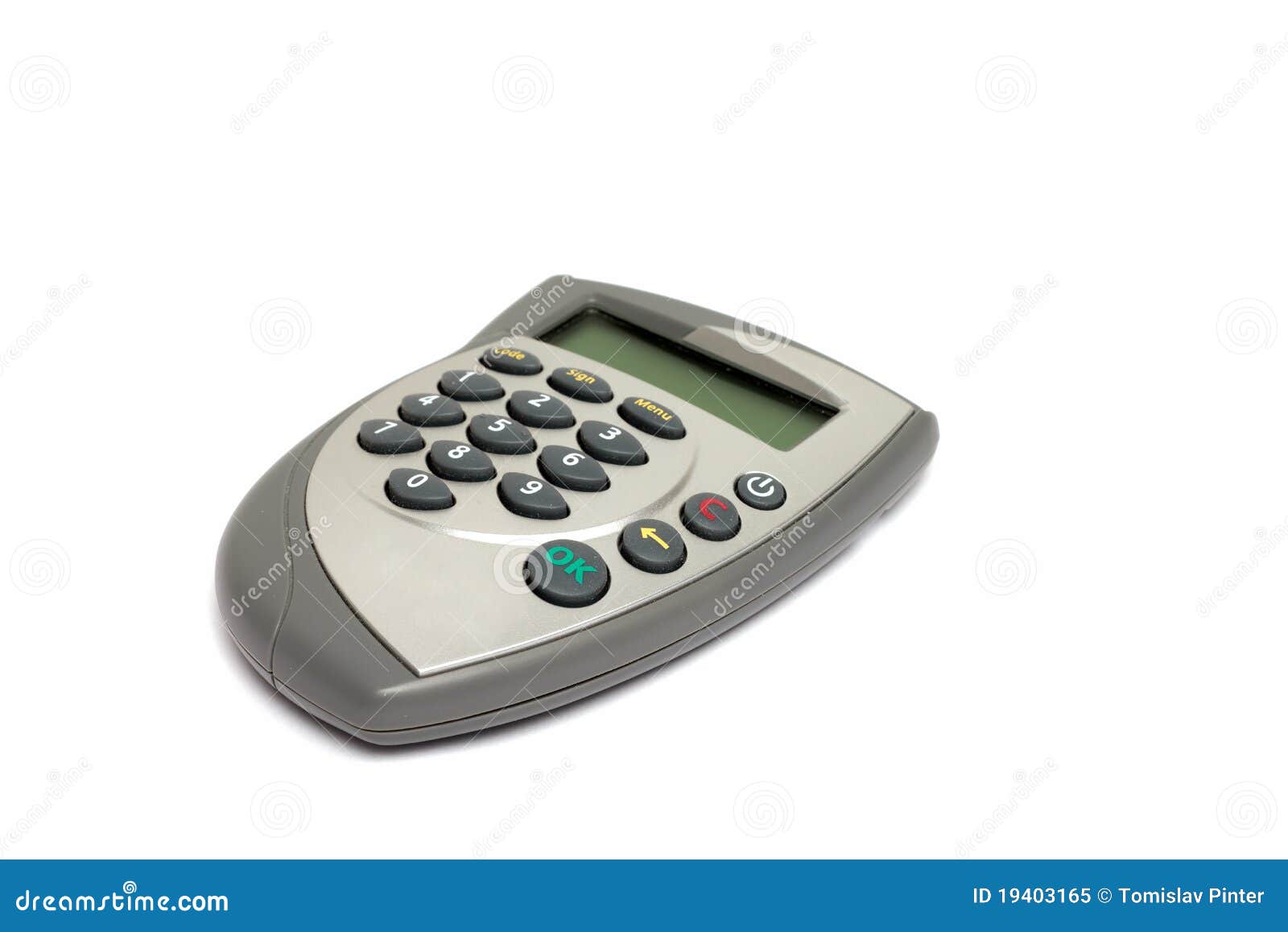 Internet banking - token stock image. Image of debt, white - 19403165