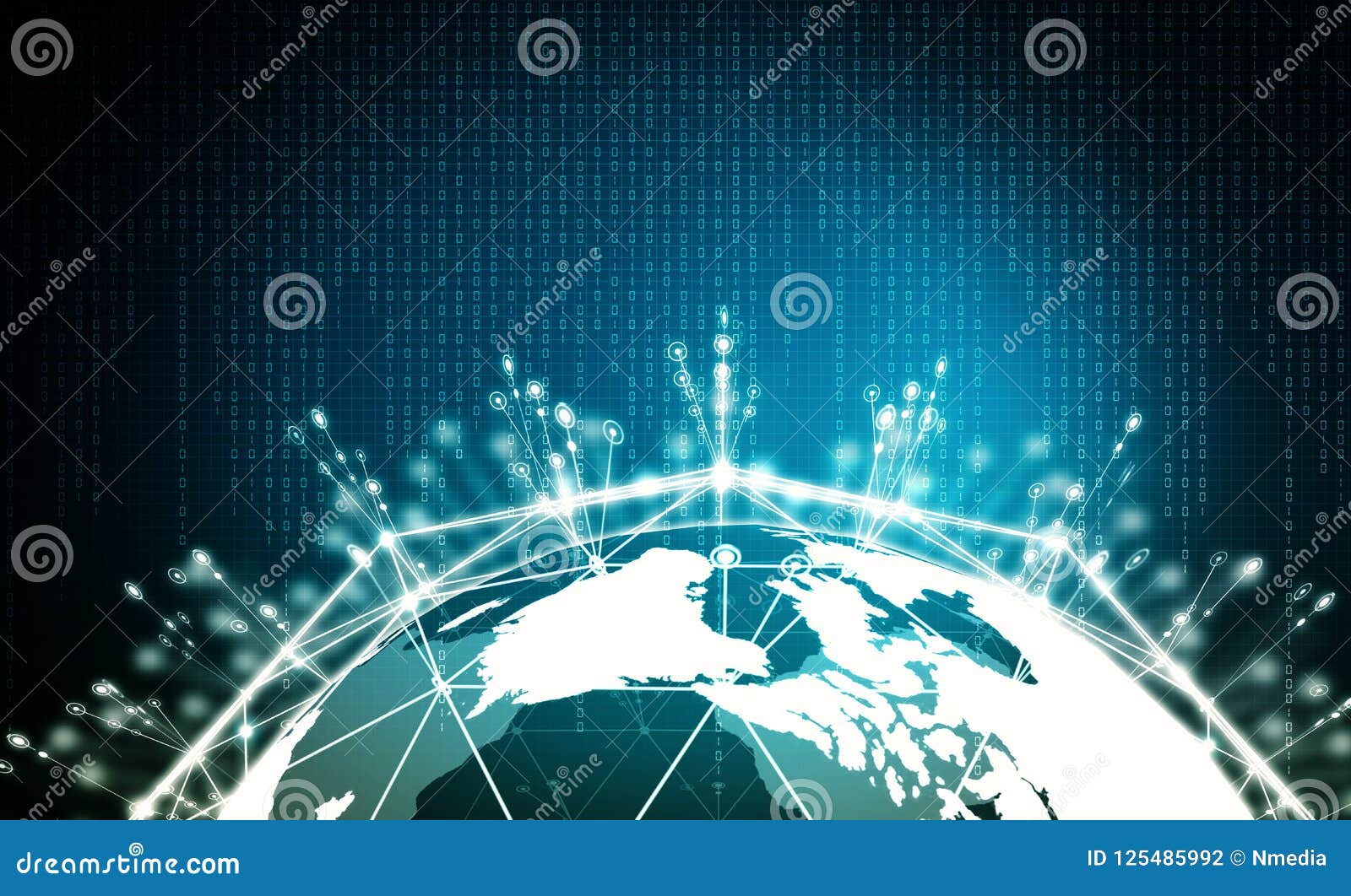Internet Big Data Information Concept Stock Illustration - Illustration ... Internet Big Data Information Concept Stock Illustration - Illustration ...