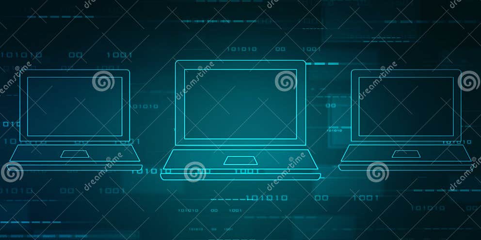 Internet Binary Data Code Computing or Transmission Process,Internet ...