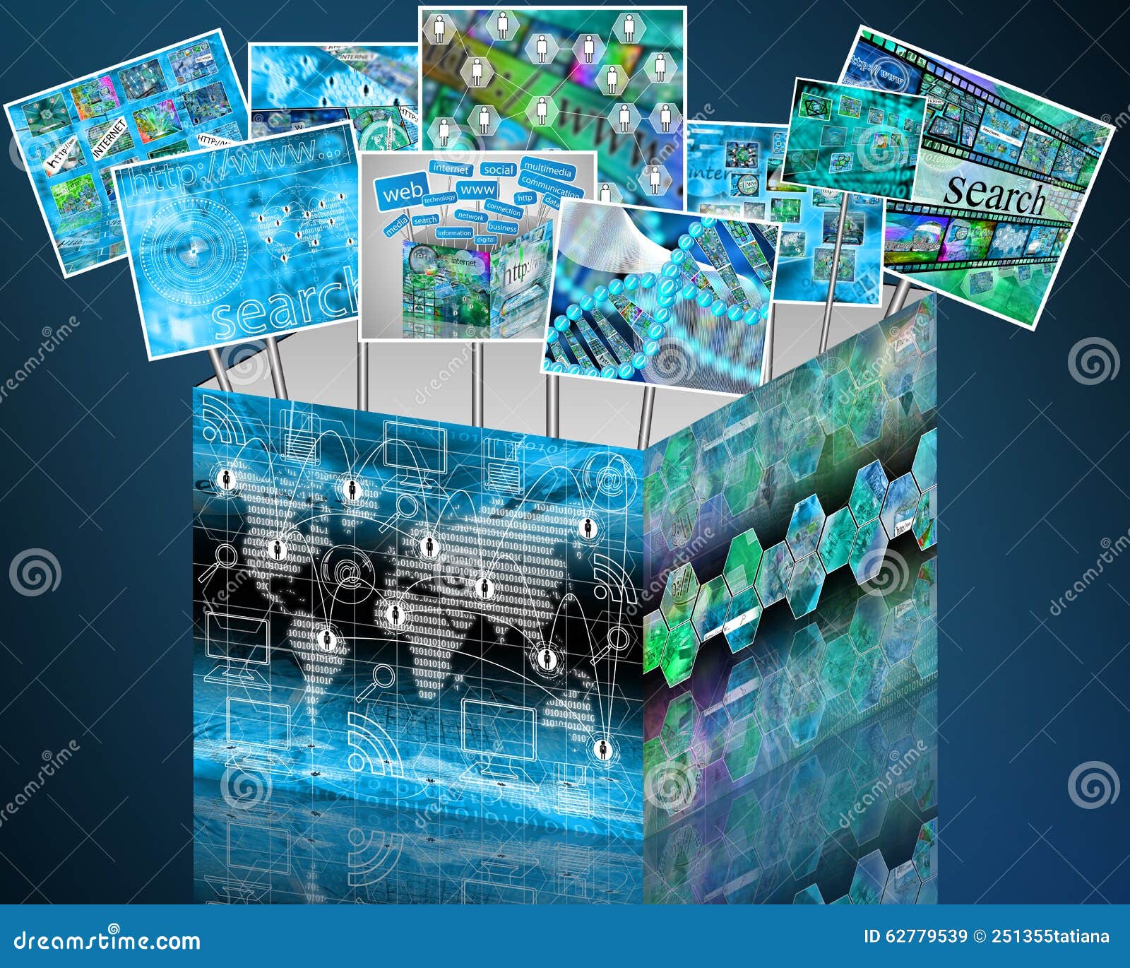 Internet box stock image. Image of global, screen, display - 62779539