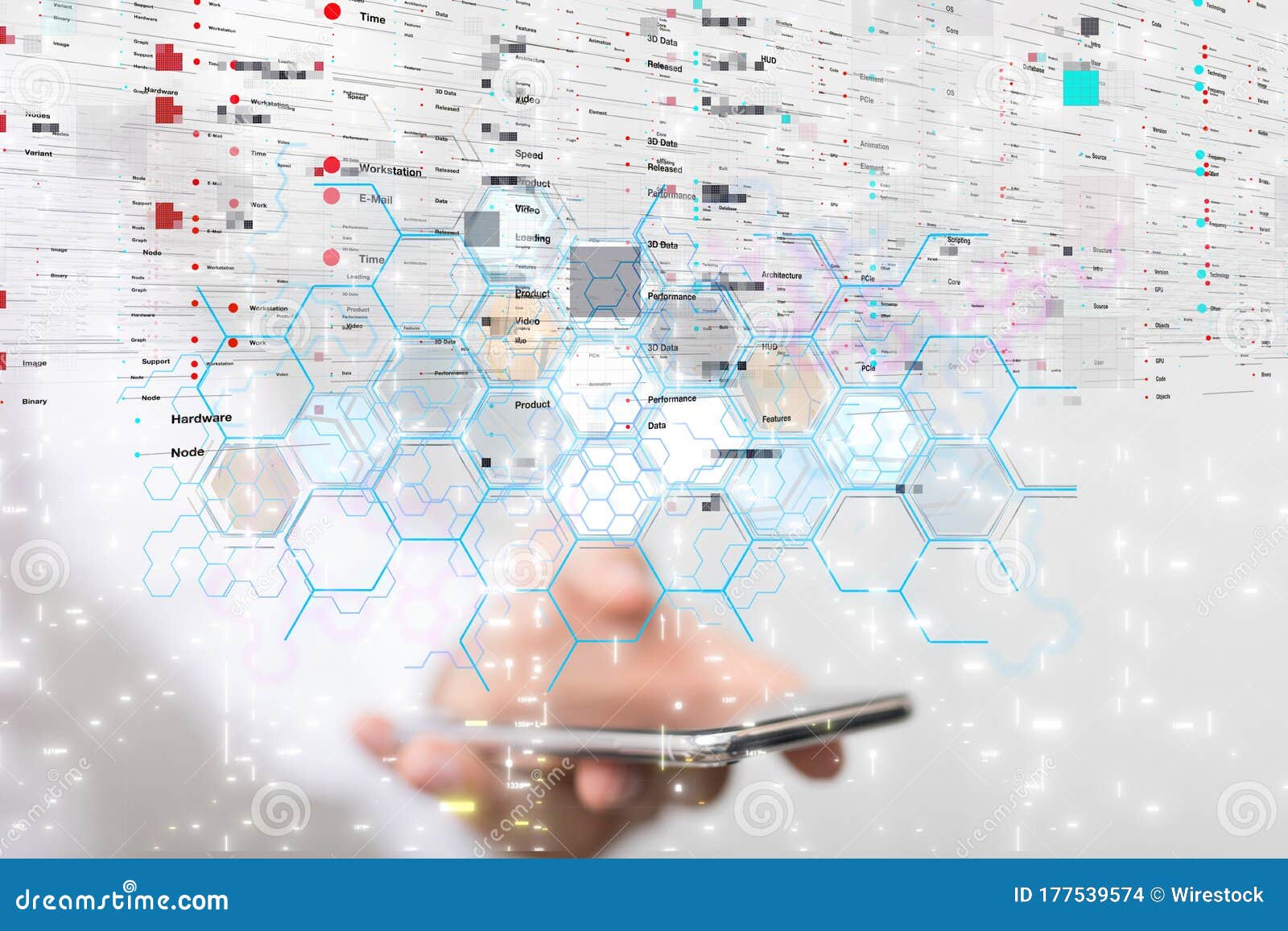 A Internet Broadband and Multimedia Streaming Entertainment Stock Photo ...