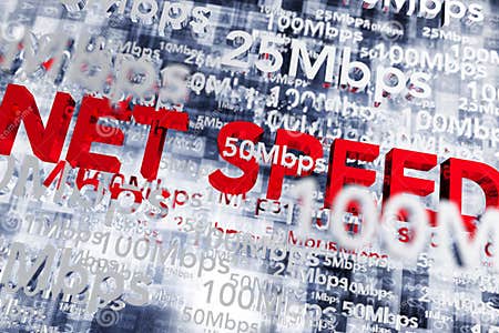 Internet Broadband Speed stock illustration. Illustration of technology ...