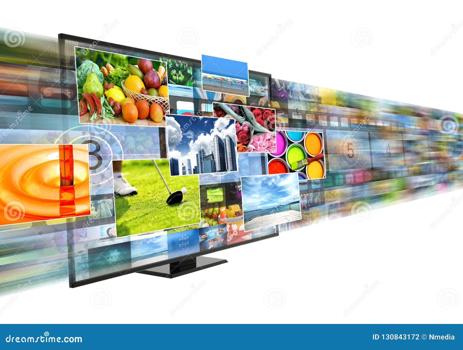 Internet Broadband and Streaming Multimedia Entertainment Stock ...