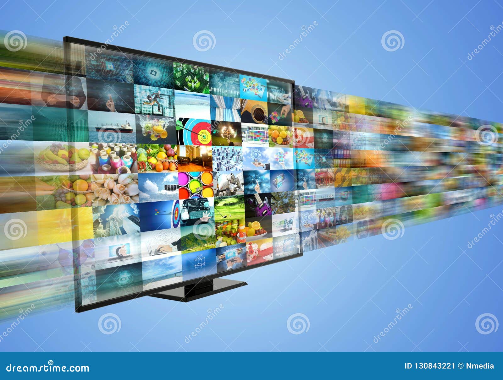 Internet Broadband and Streaming Multimedia Entertainment Stock ...