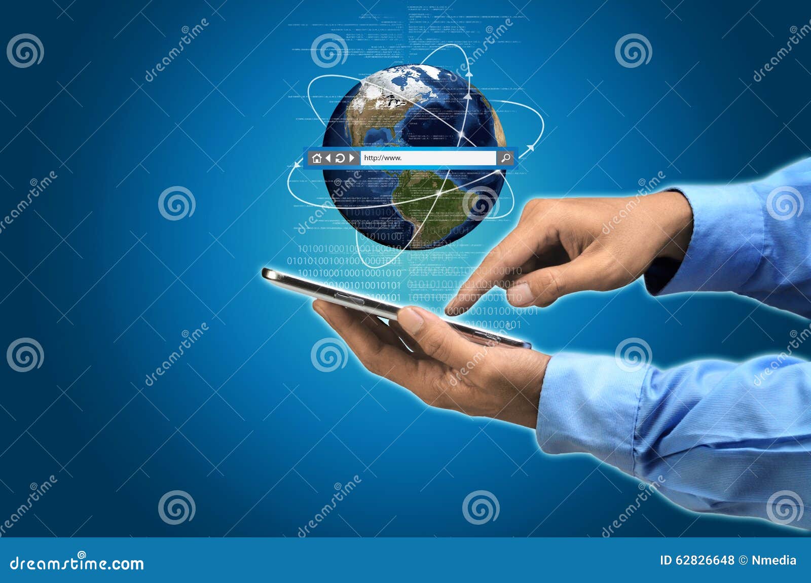 Internet browsing stock photo. Image of blue, technology - 62826648