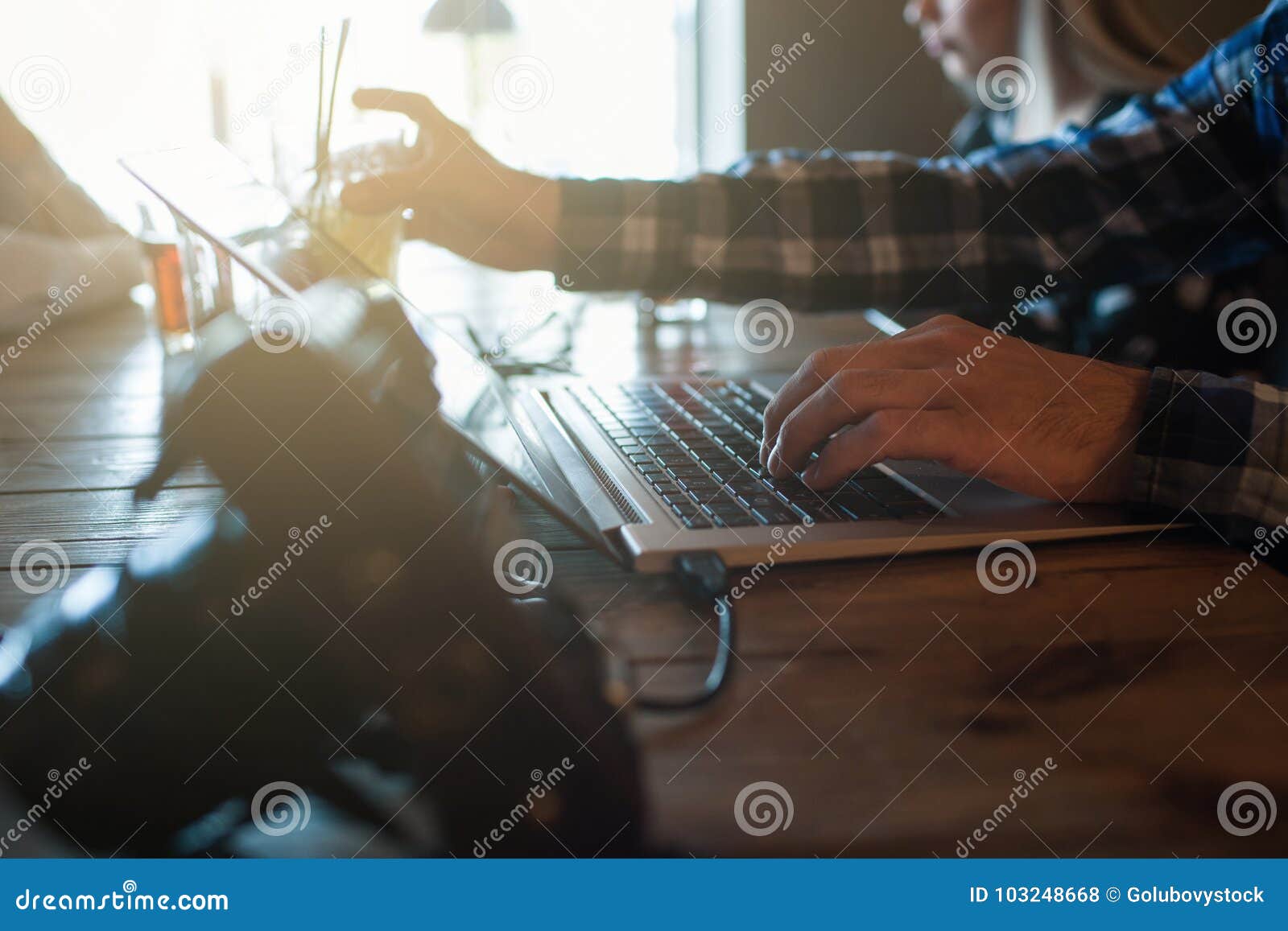 Internet Browsing Work Process Web Surfing Stock Photo - Image of ...