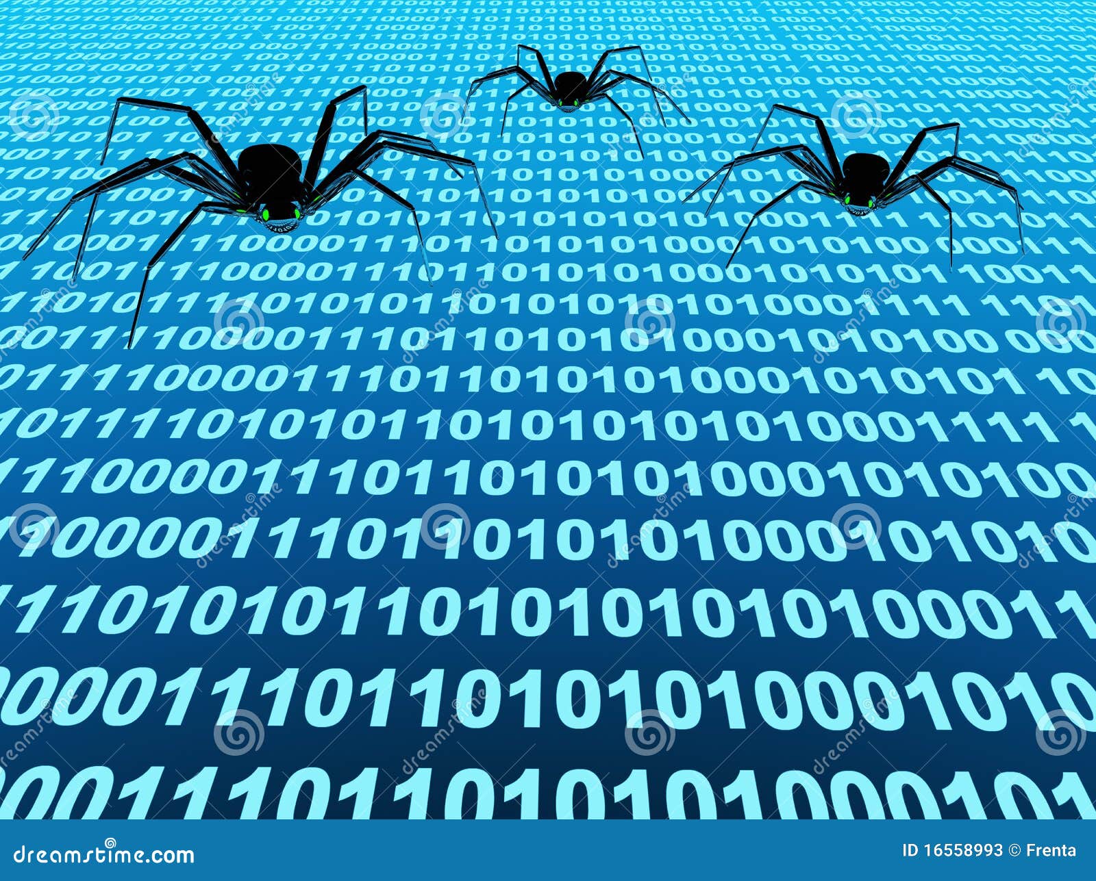 Internet bugs stock illustration. Illustration of binaries - 16558993