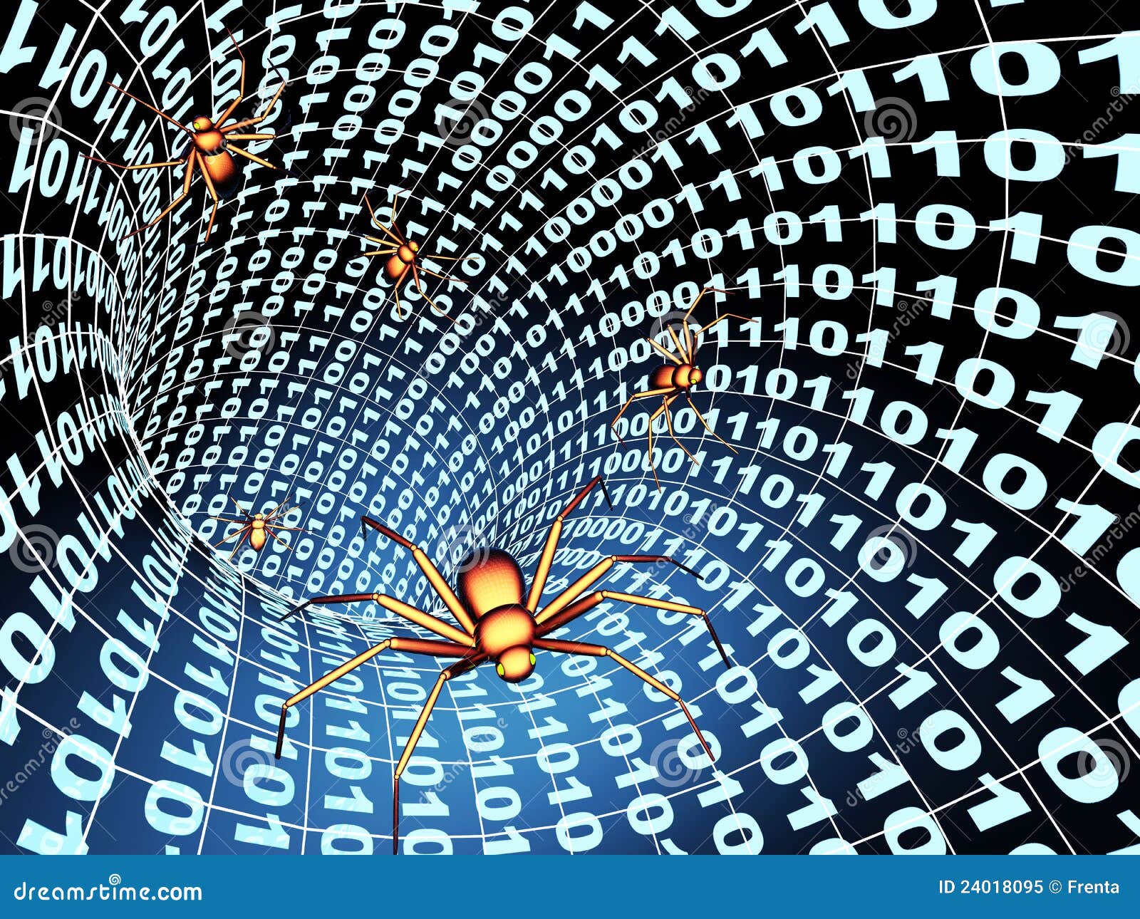 Internet bugs stock illustration. Illustration of ciphered - 24018095