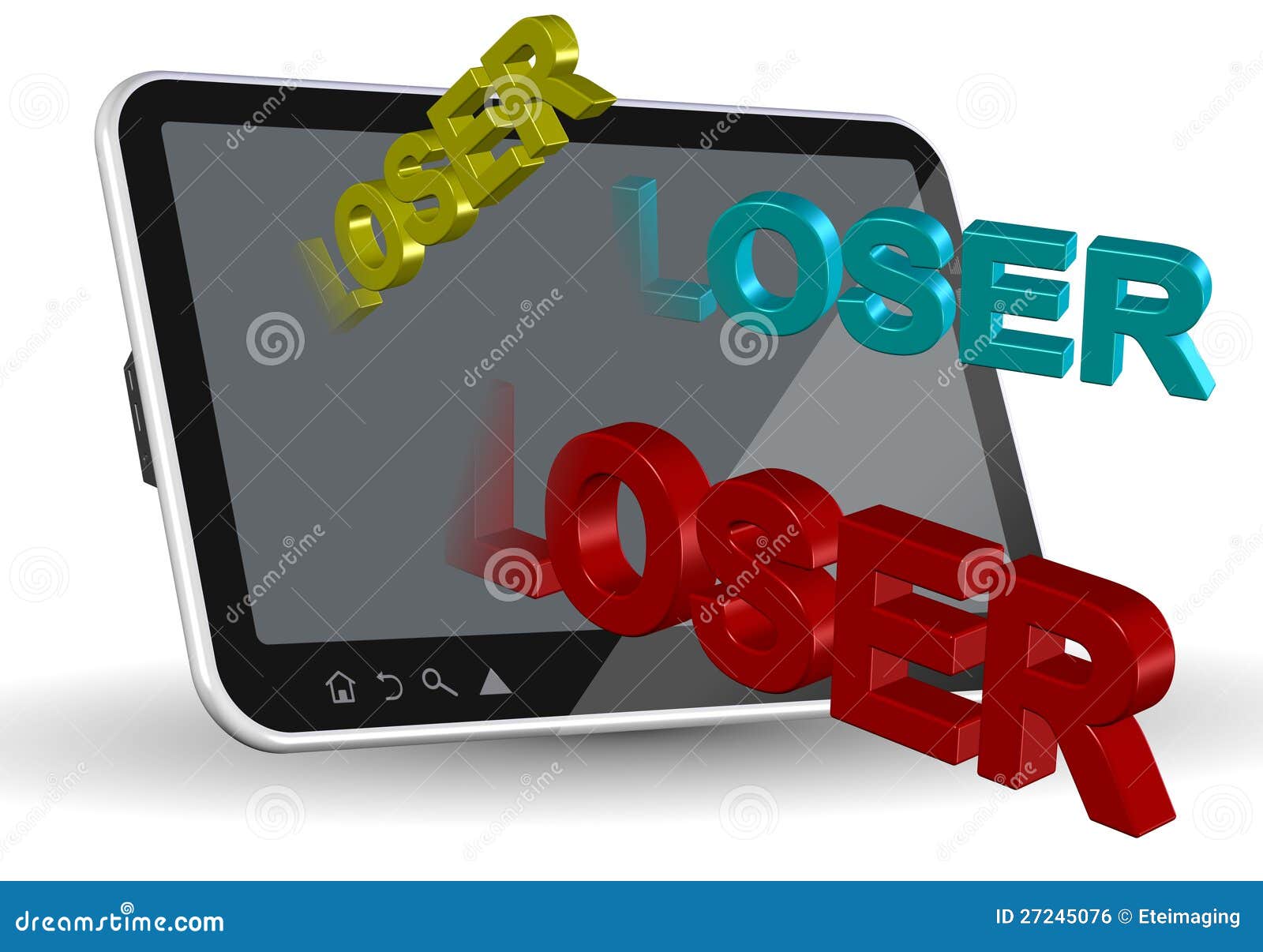 Internet bullying stock illustration. Illustration of background - 27245076