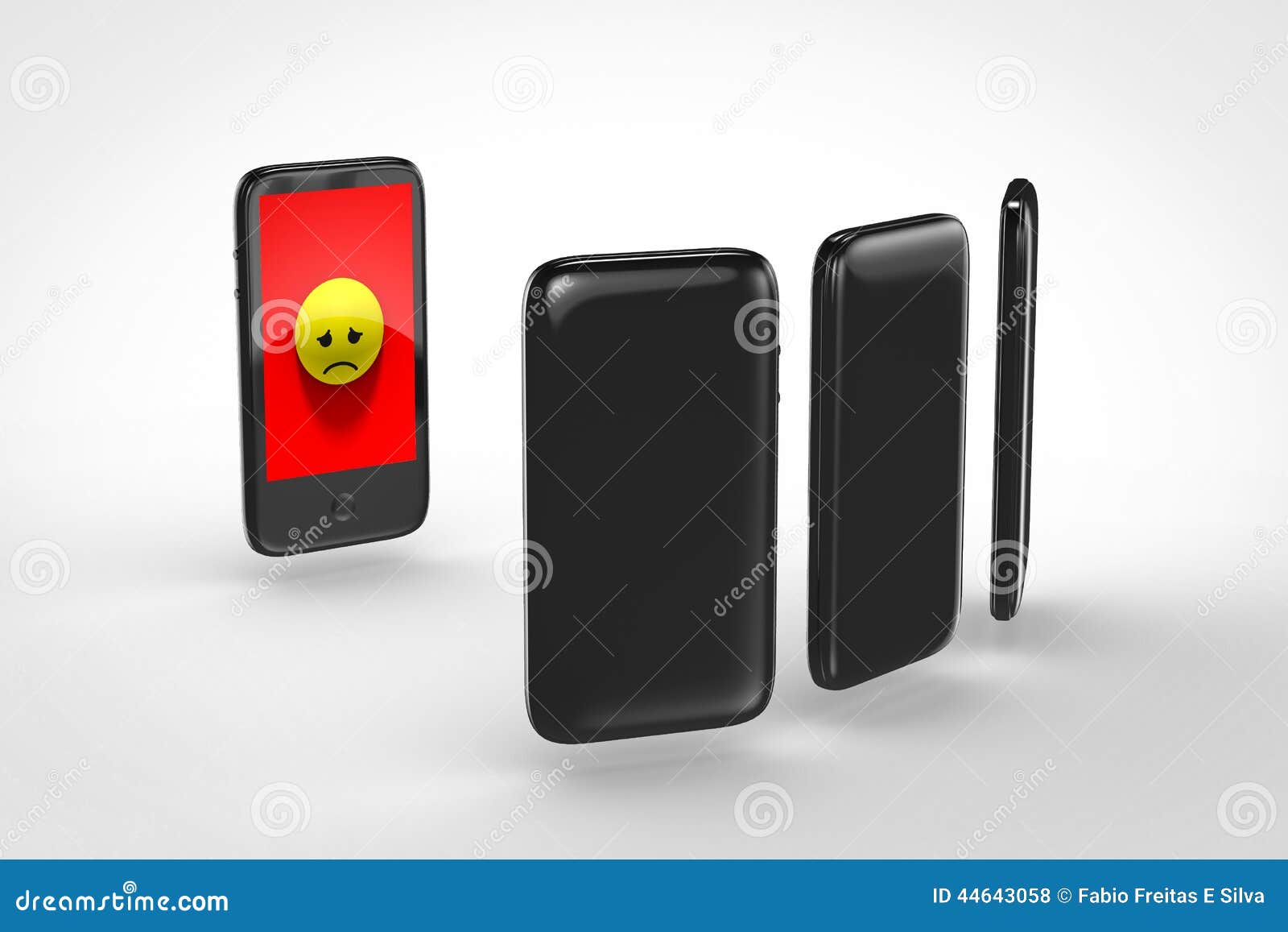 Internet Bullying Sad Face Royalty-Free Stock Photography ...