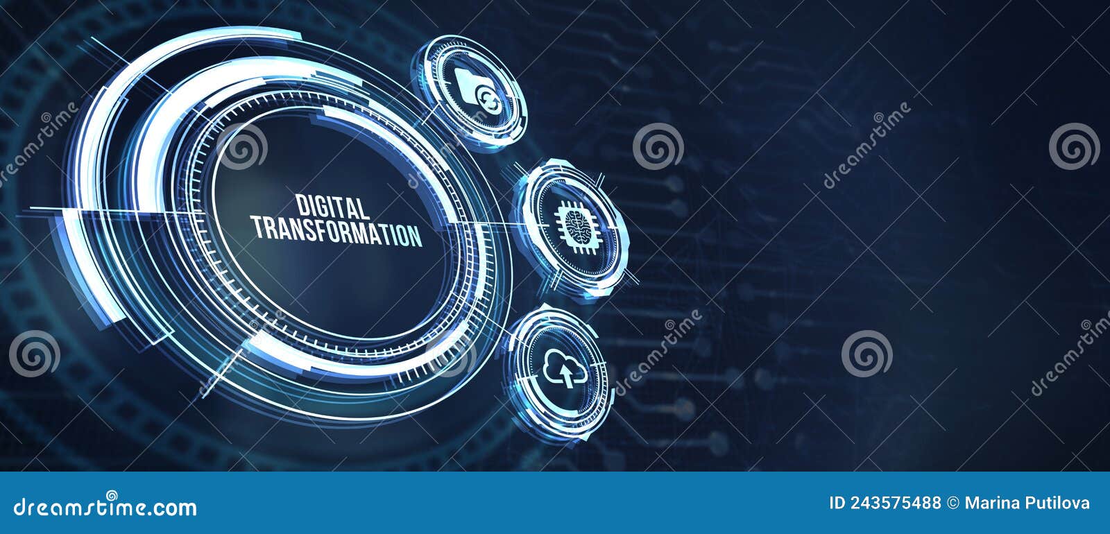 Internet, Business, Technology and Network Concept.Concept of ...