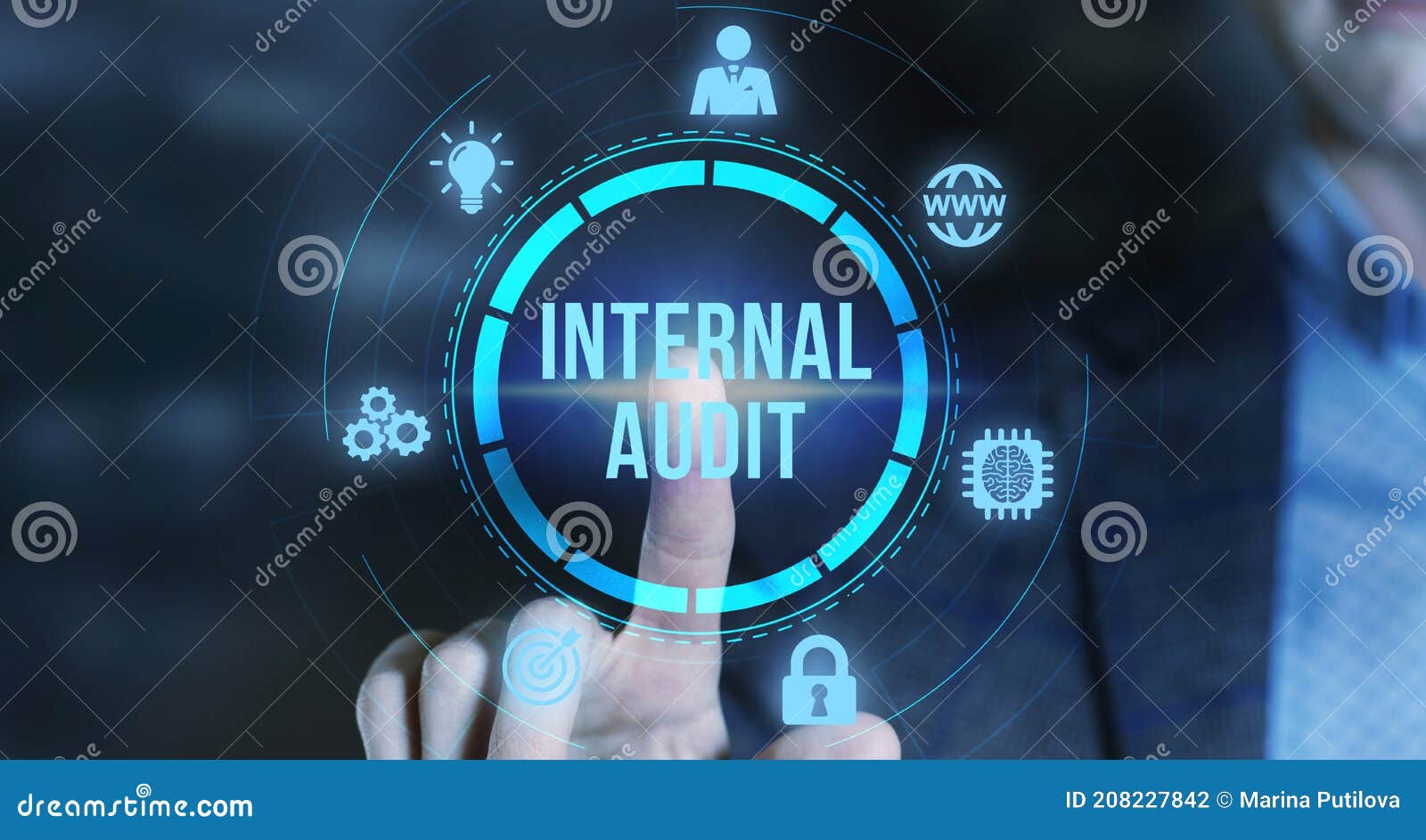 Internet, Business, Technology and Network Concept.virtual Screen of ...