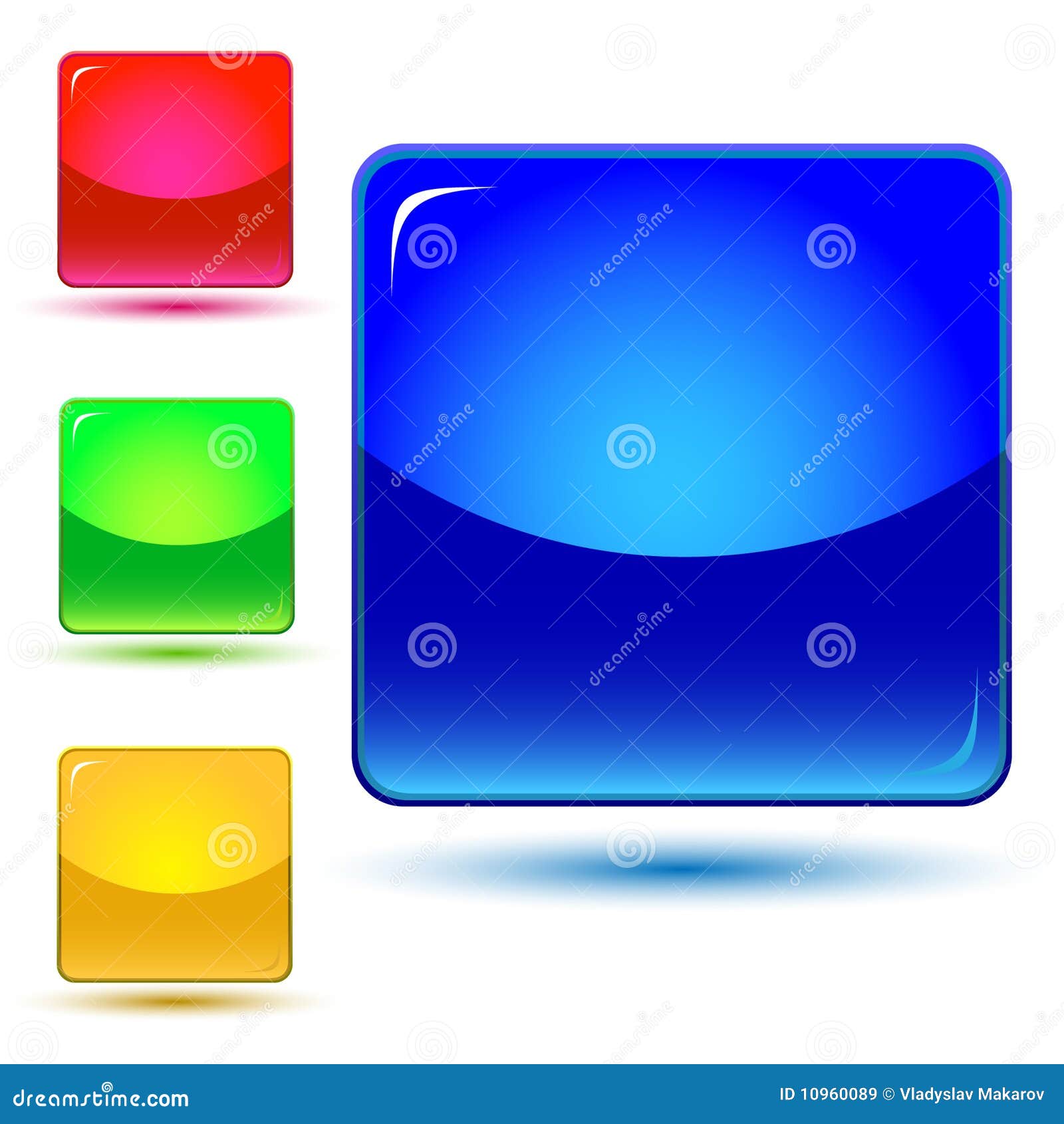 Internet button stock vector. Illustration of plastic - 10960089
