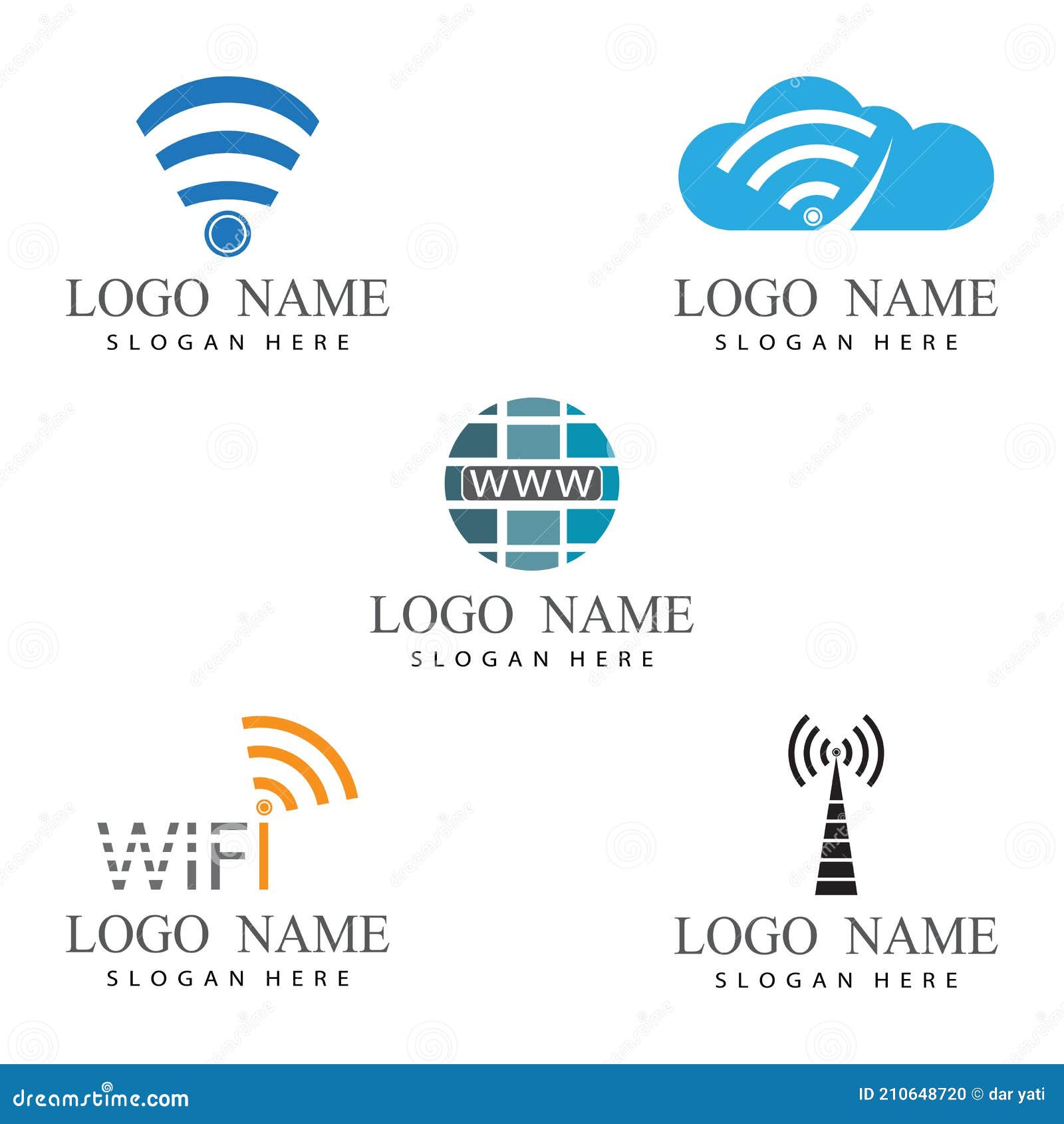 Internet Cable Logo and Symbol Design Vector Stock Vector ...