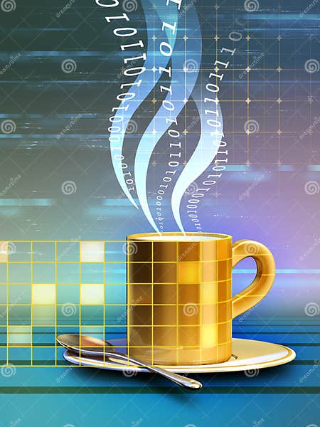 Internet cafe stock illustration. Illustration of grid - 13918316