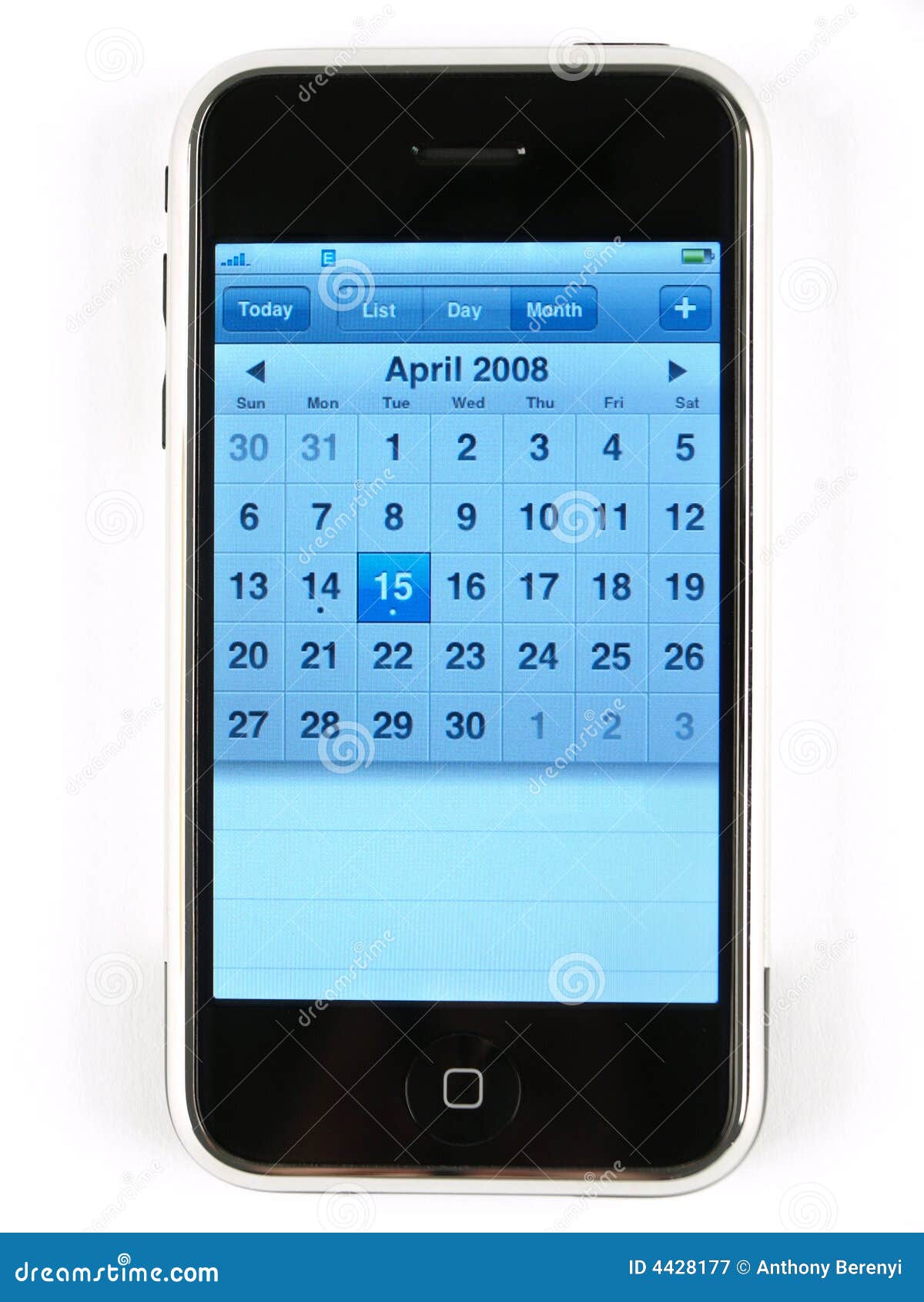 Internet-Calendar-Phone stock image. Image of email, display - 4428177