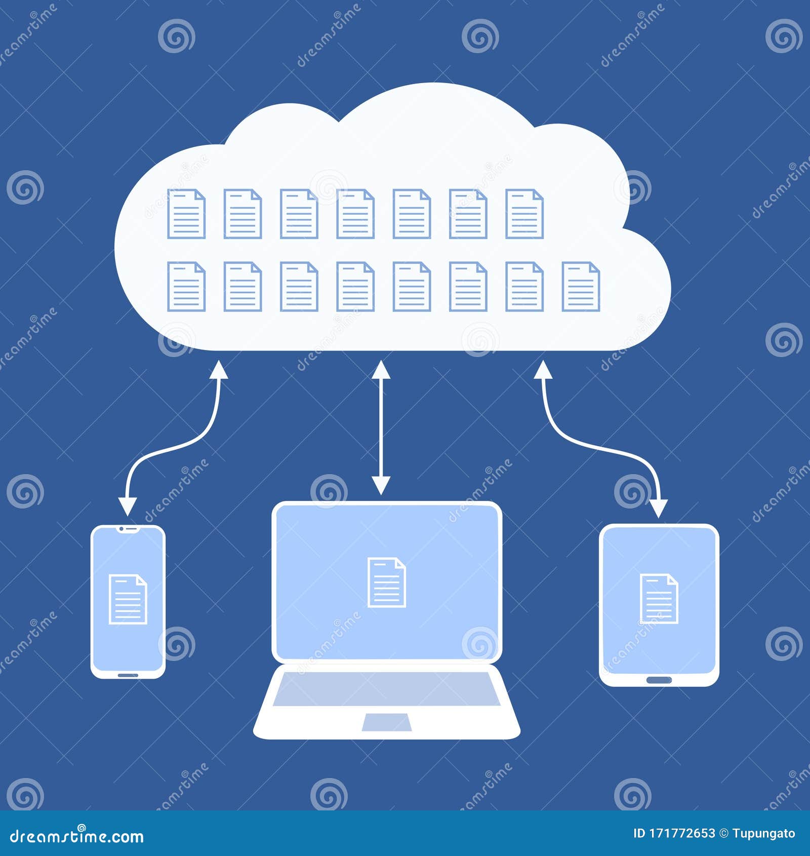 Internet cloud concept stock vector. Illustration of connectivity ...