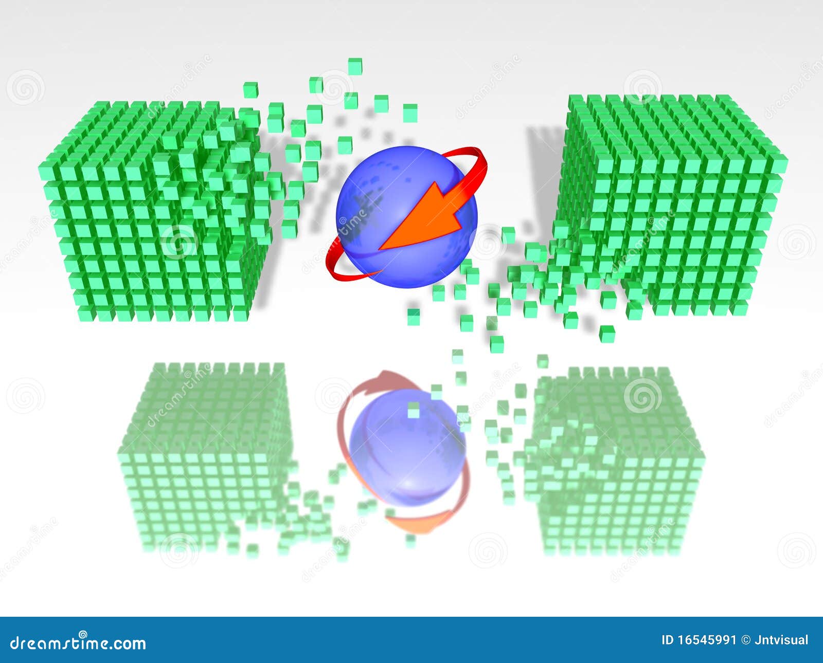 Internet Communication Concept Stock Illustration - Illustration of ...