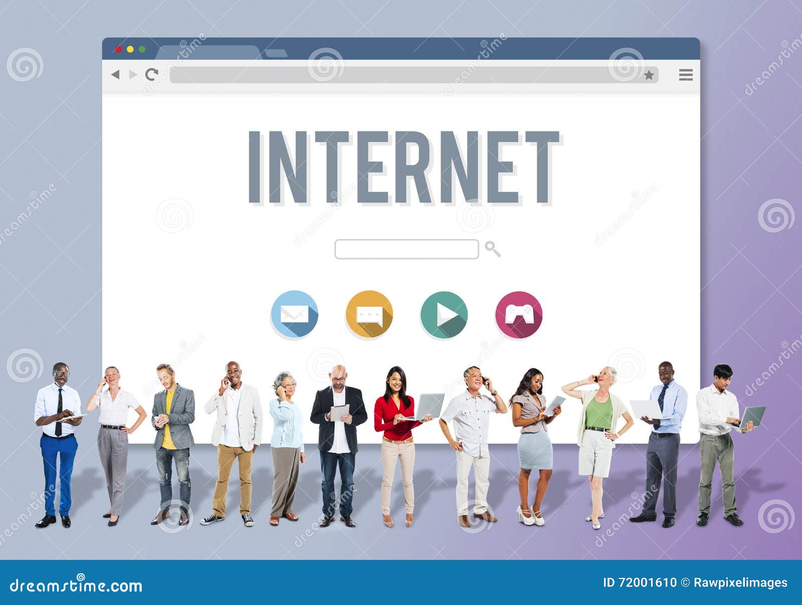 Internet Computer Data Digital Networking Web Concept Stock Photo ...