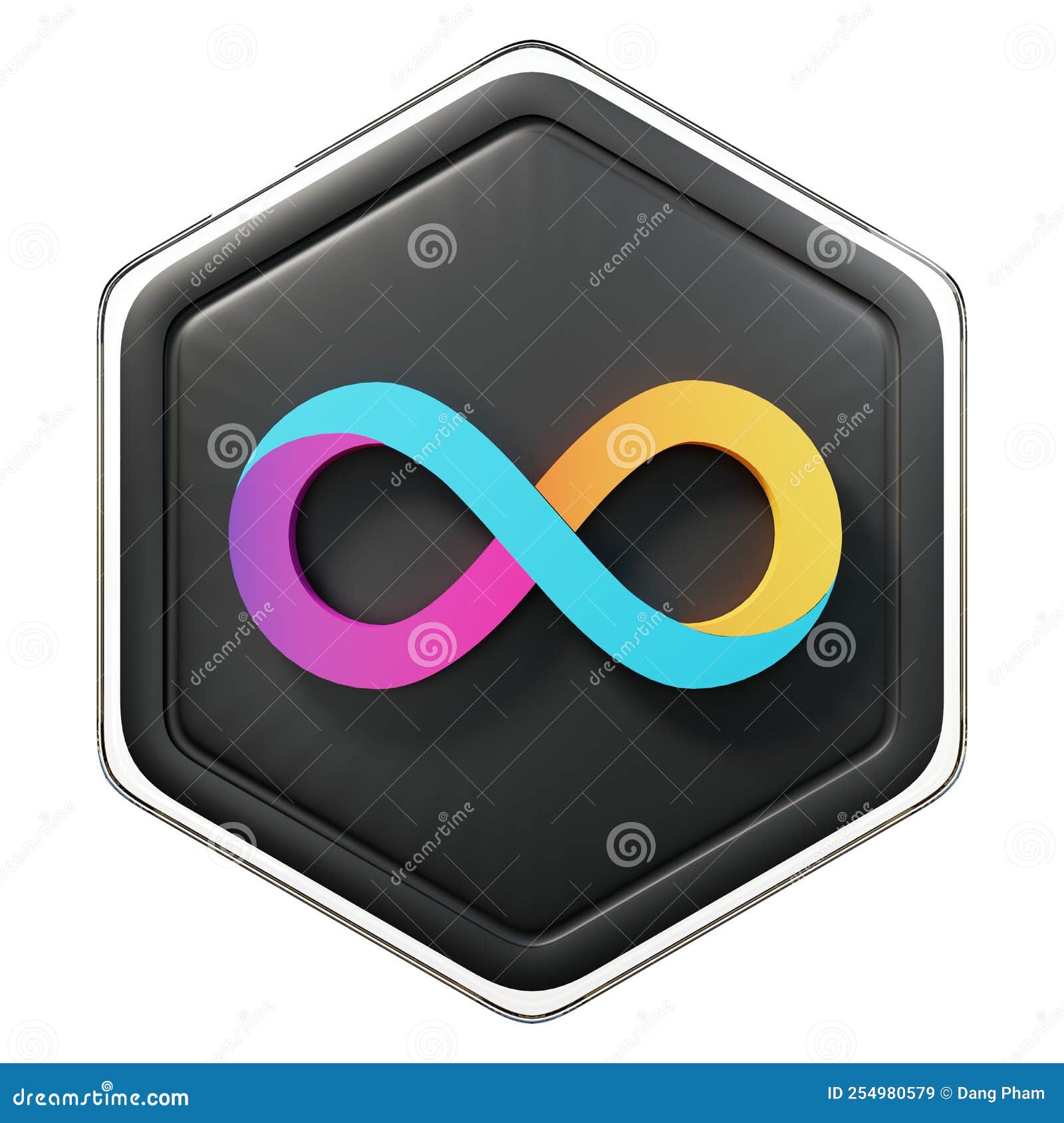 Internet Computer (ICP) Badge Stock Illustration - Illustration of ...