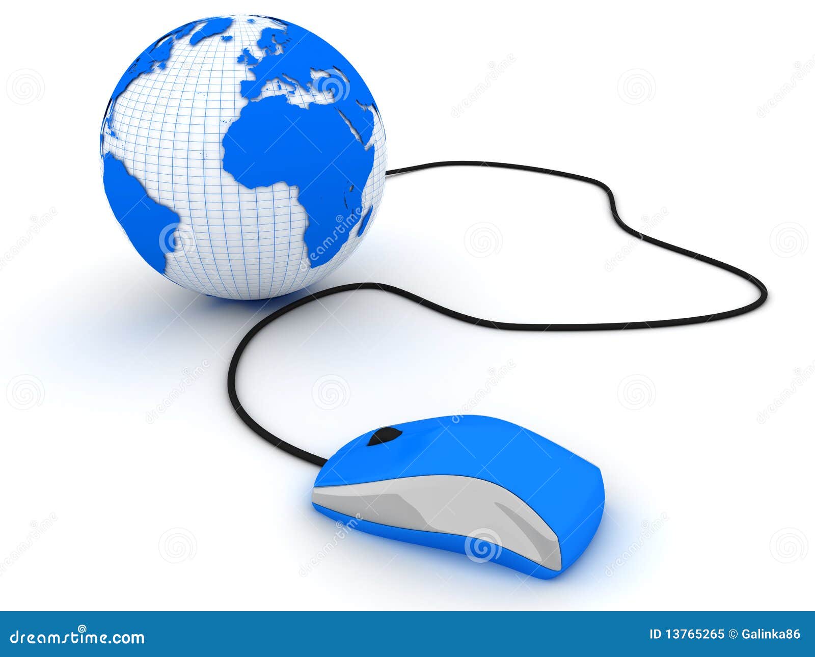 Internet Concept stock illustration. Illustration of earth - 13765265