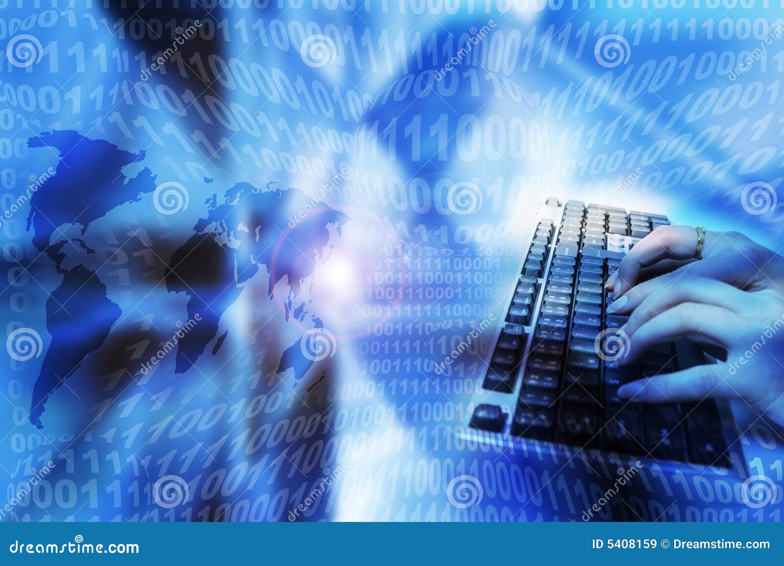 Internet concept stock illustration. Illustration of typing - 5408159