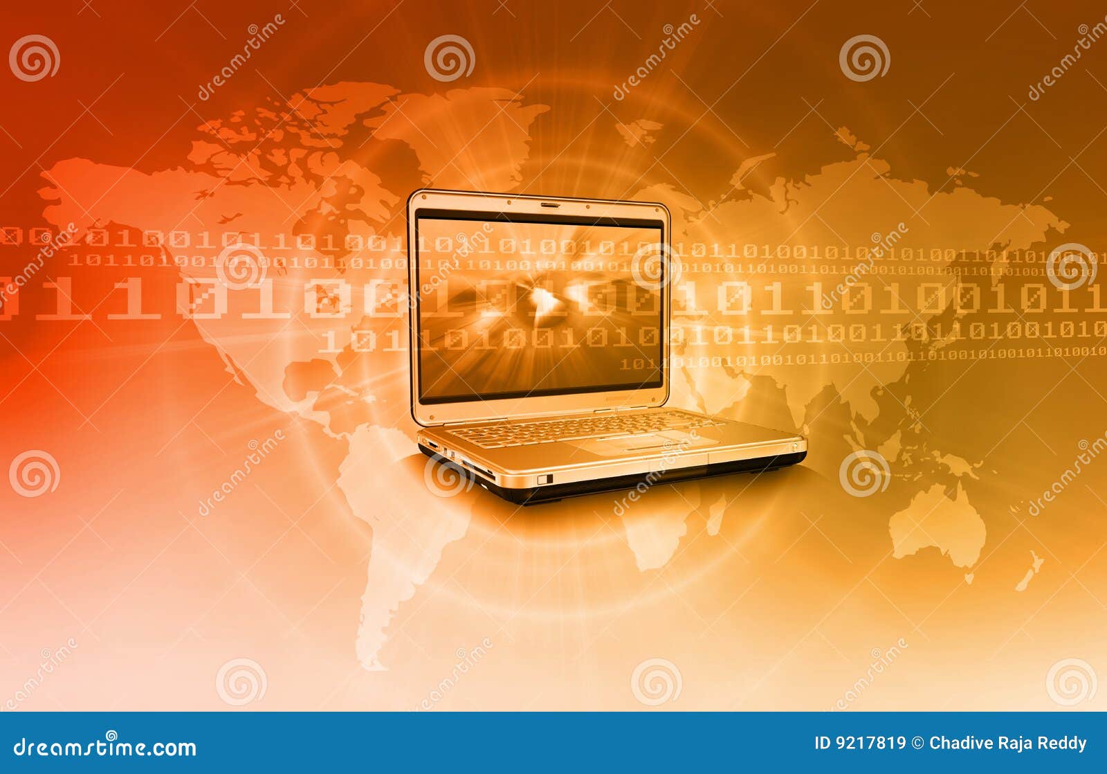 Internet Concept Background Stock Illustration - Illustration of ...