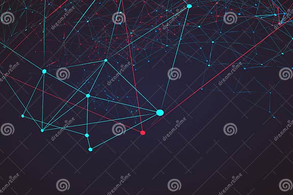 Abstract Sense of Science and Technology Graphic Design. Stock ...