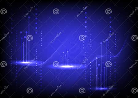 Internet Connection, Abstract Sense of Science and Technology Graphic ...