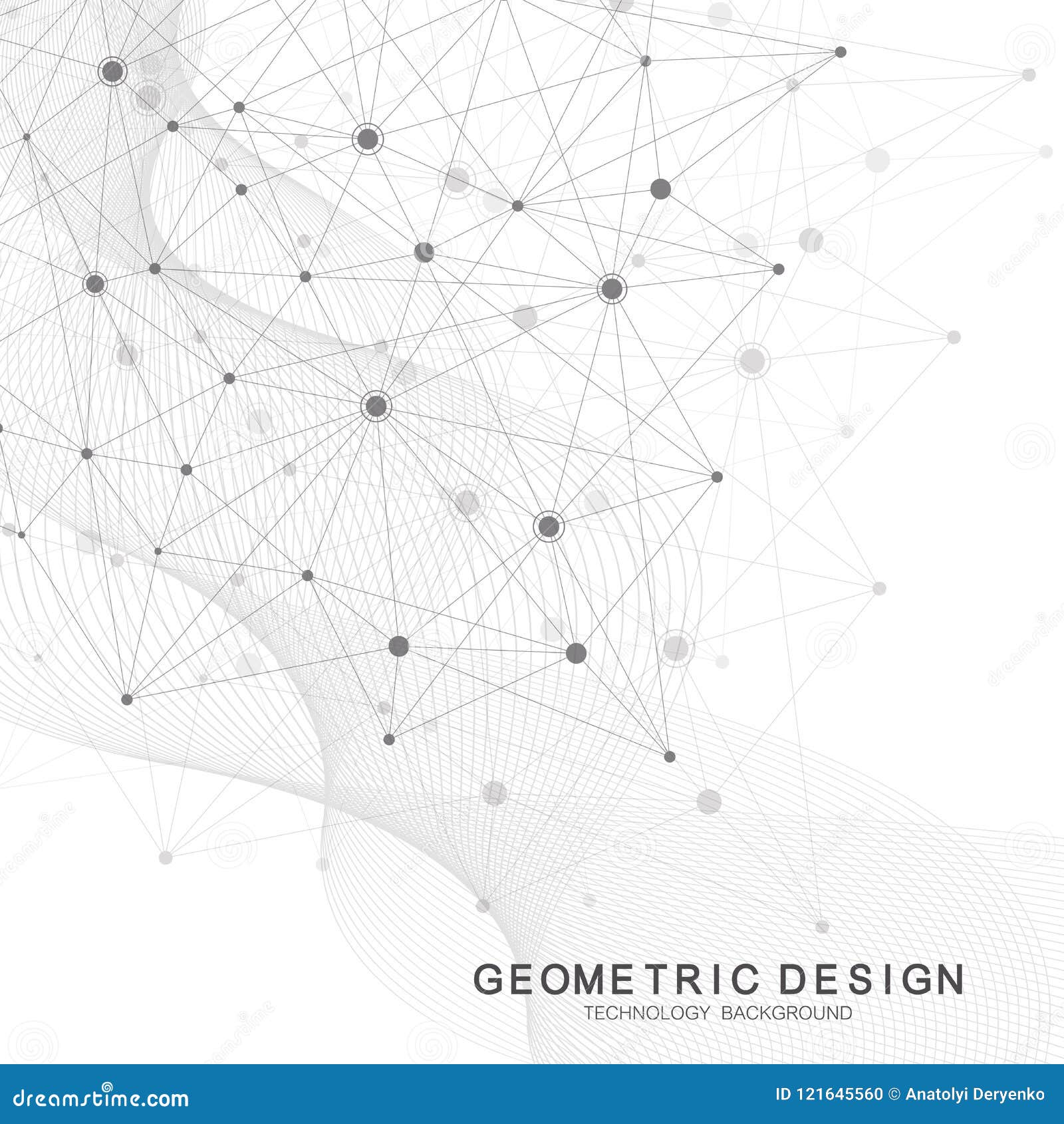 Internet Connection, Abstract Vector Background of Science and ...