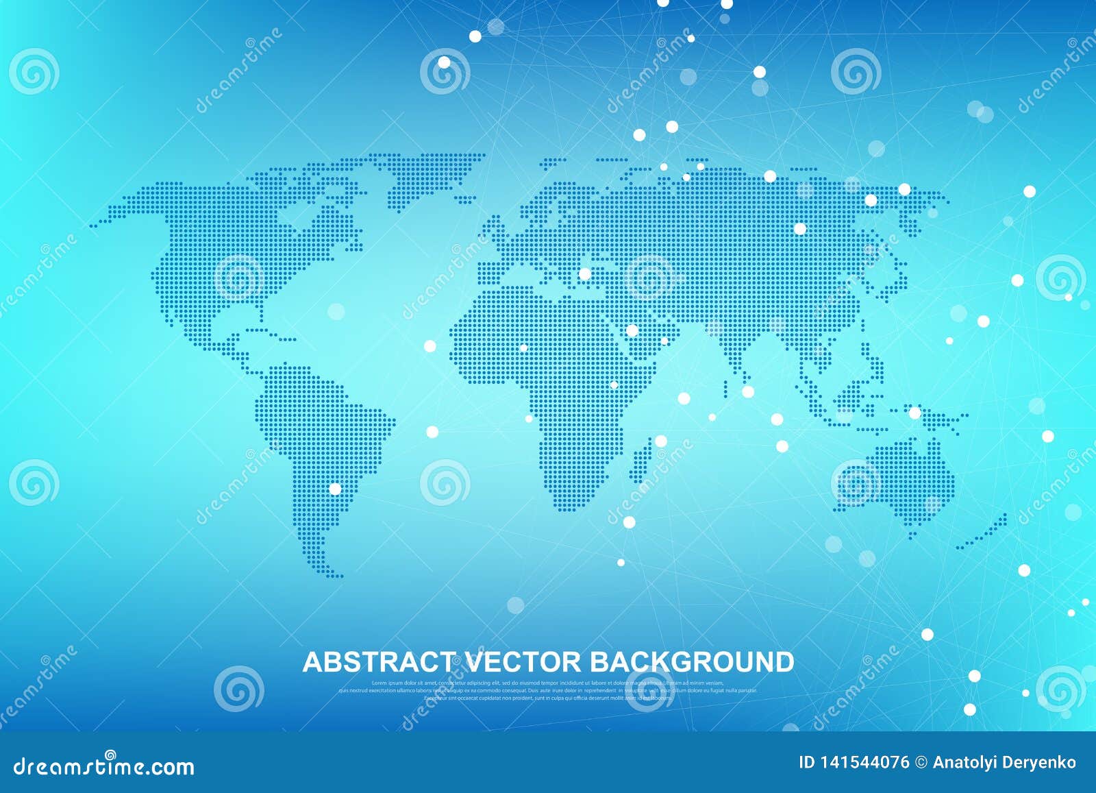 Internet Connection Background, Abstract Sense of Science and ...