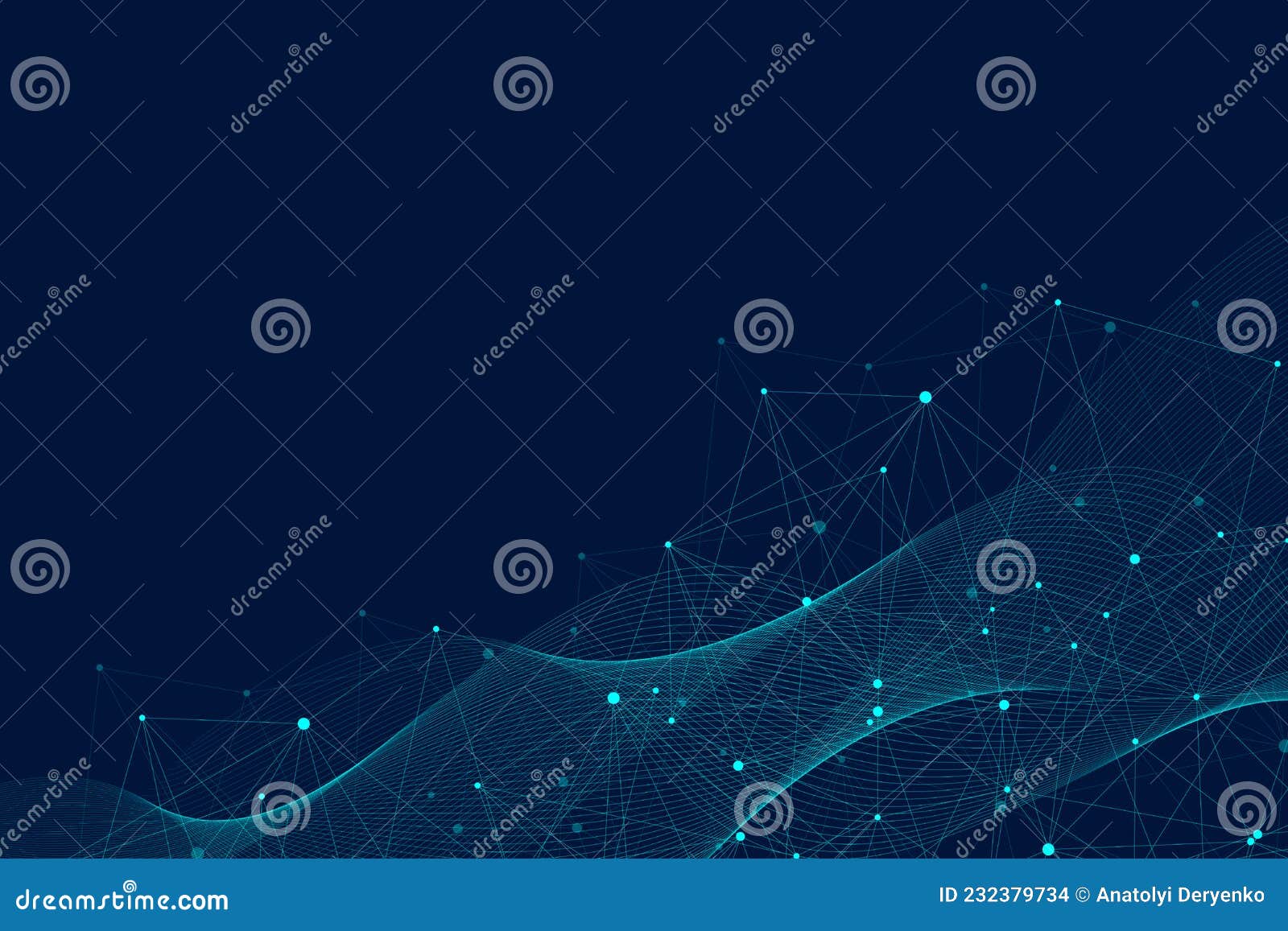 Internet Connection Background, Abstract Sense of Science and ...