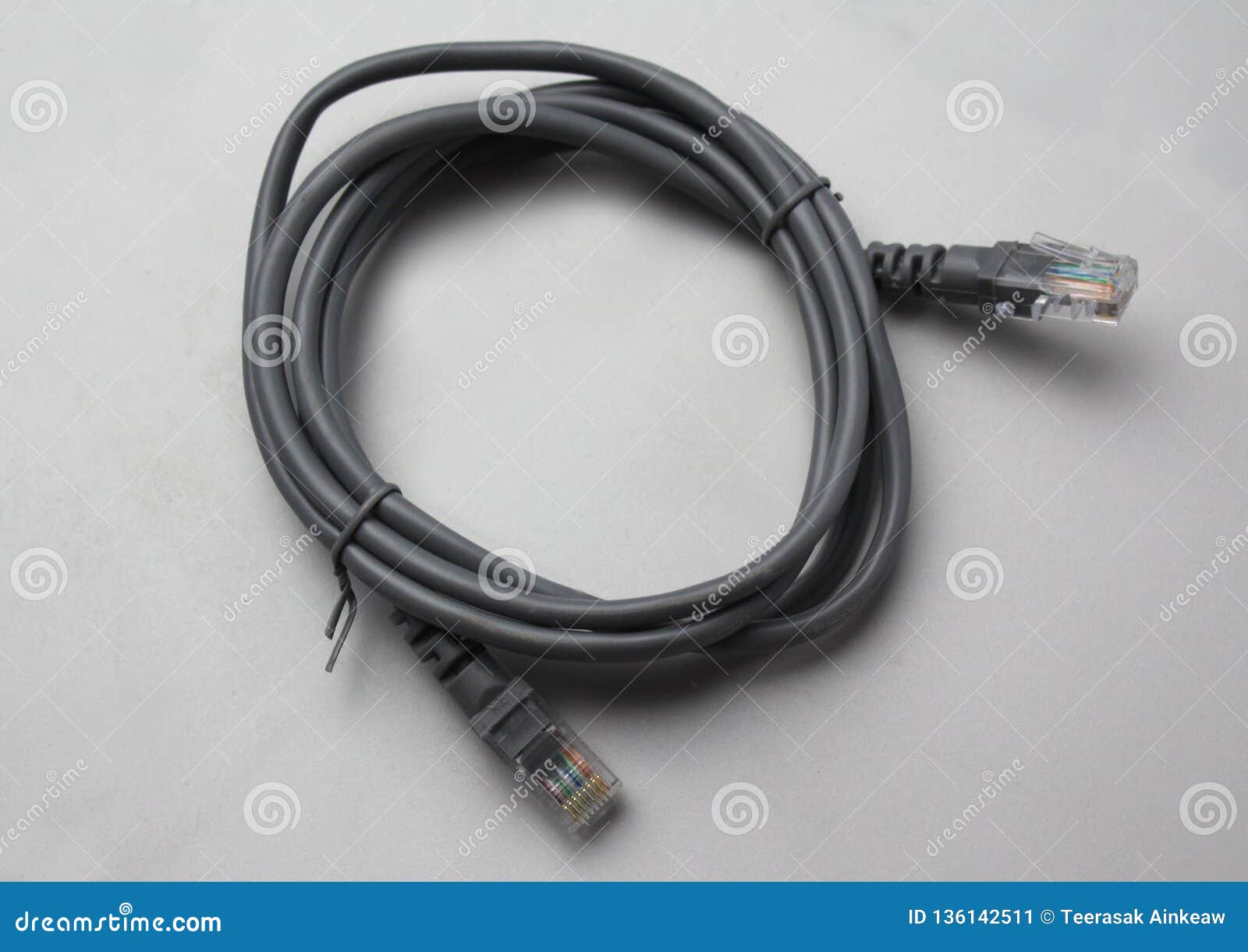 Internet Connection Cable, Computer.LAN Wire Cable Computer Grey Icon ...