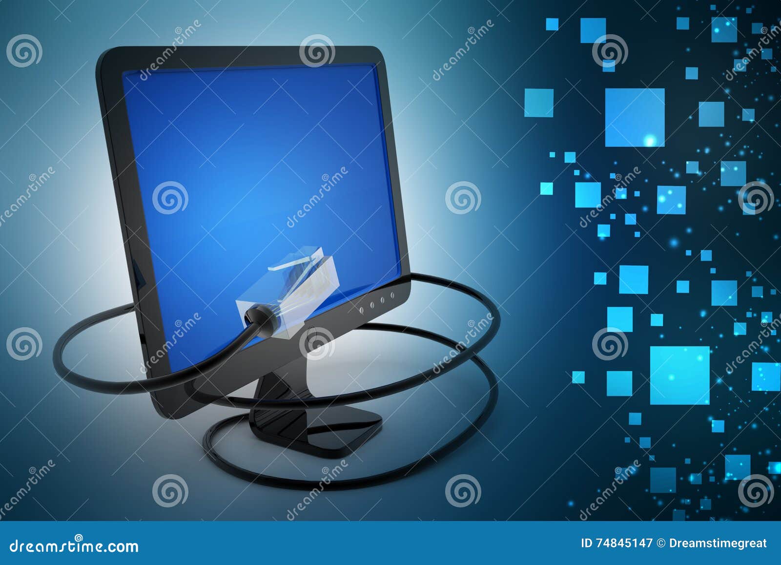 Internet Connection Concept Stock Illustration - Illustration of ...