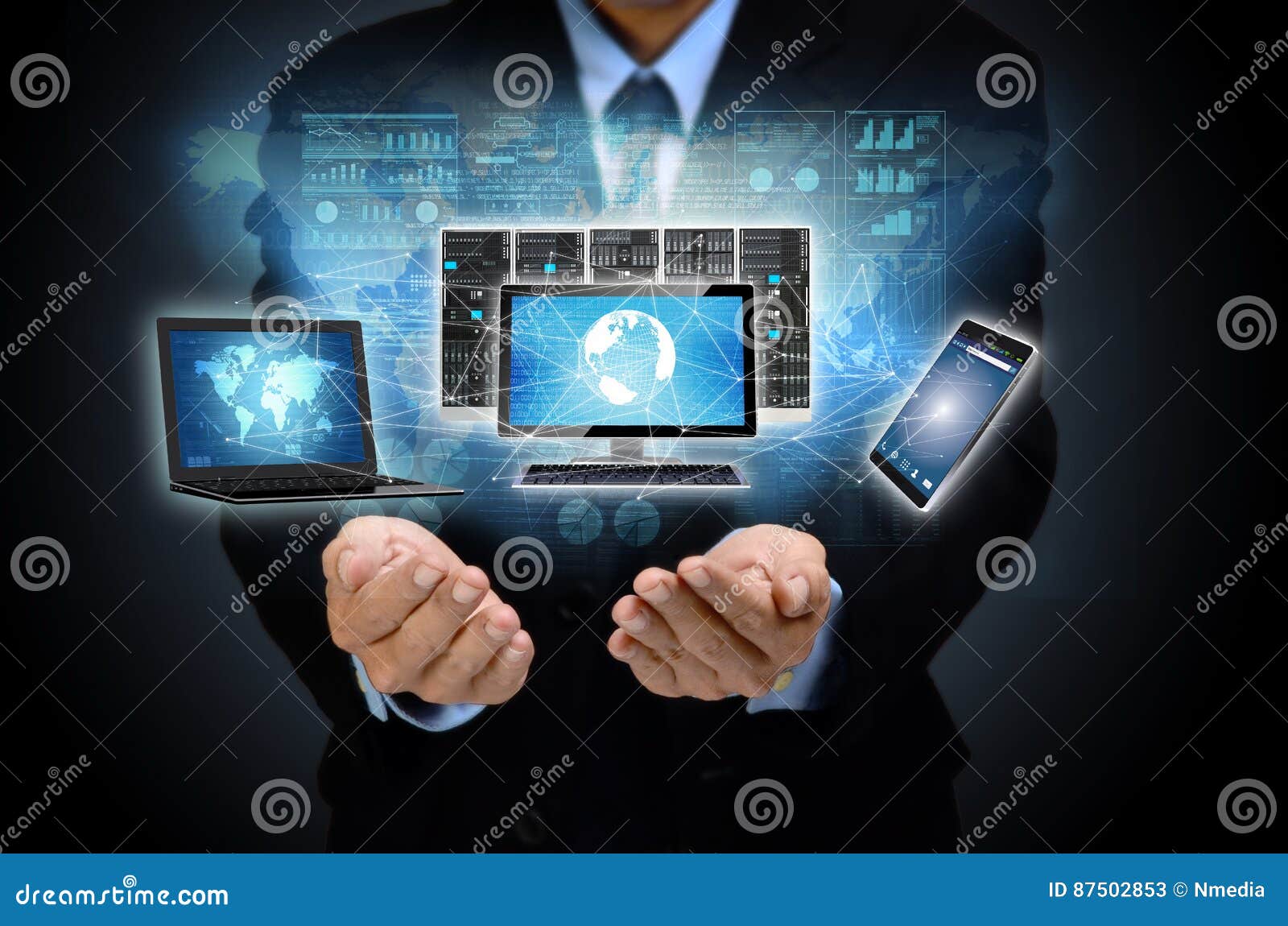 Internet Connection Concept Stock Image - Image of tech, electronics ...