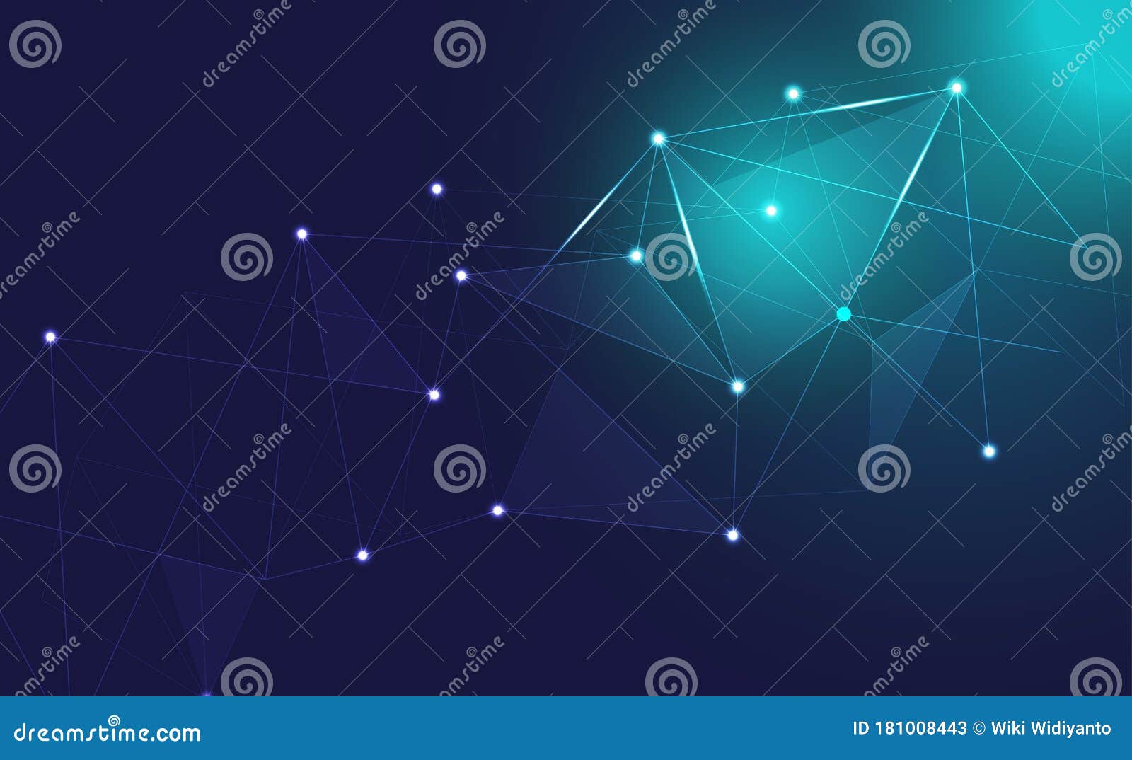 Internet Connection, with Neon Effect, Technology Background. Digital ...