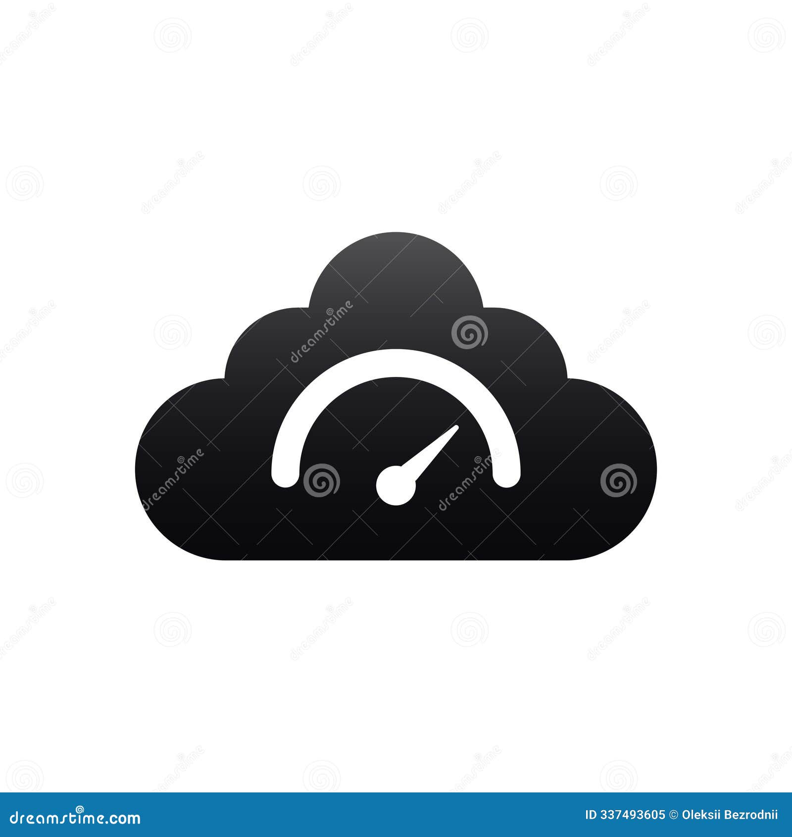 Internet Connection Quality Check Icon, Speed Test. Stock Illustration ...