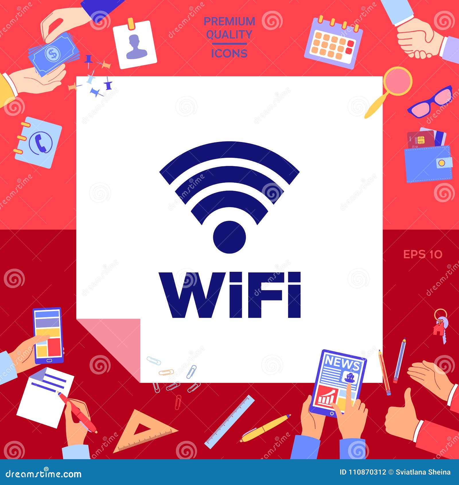 Internet Connection Symbol Icon Stock Vector - Illustration of sharing ...