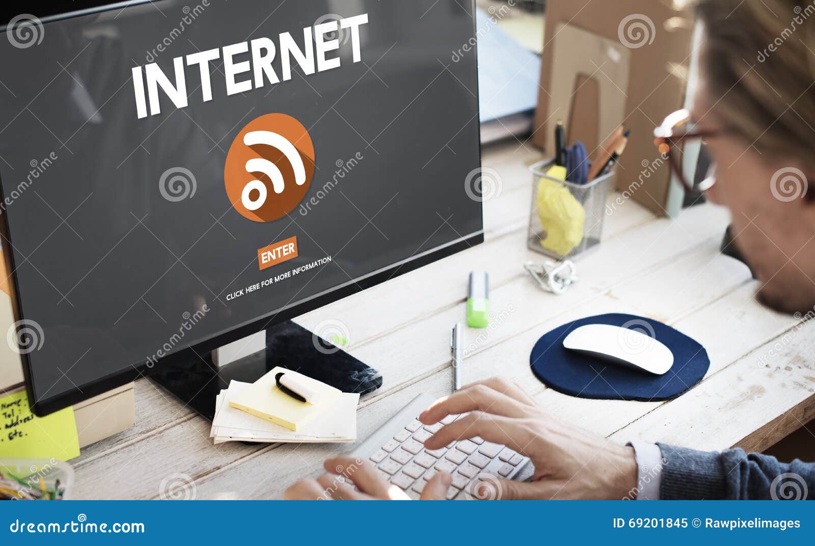 Internet Connection Wireless Wifi Technology Concept Stock Image ...