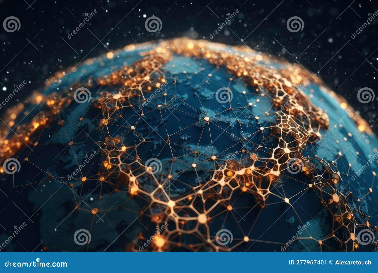 Internet Connections Around the Planet Connect Cities and Countries ...