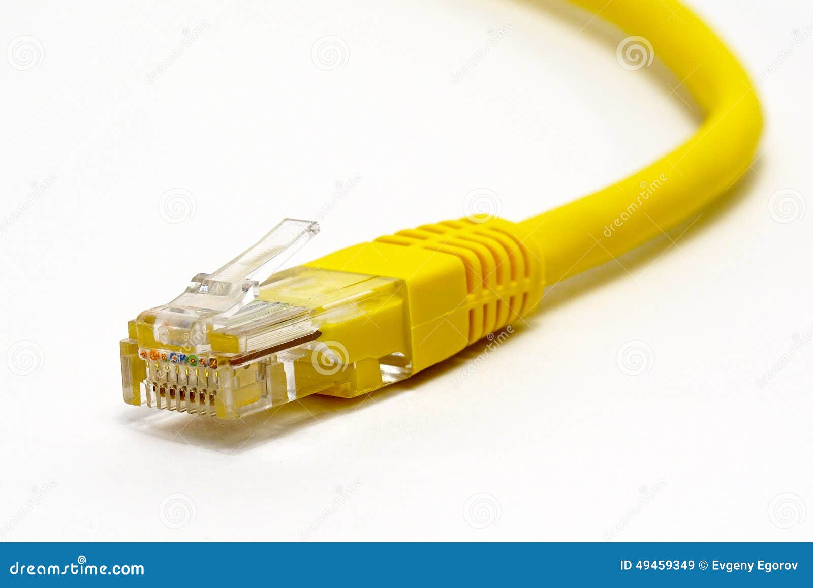 Internet Connector Close Up Stock Image - Image of society, colorful ...
