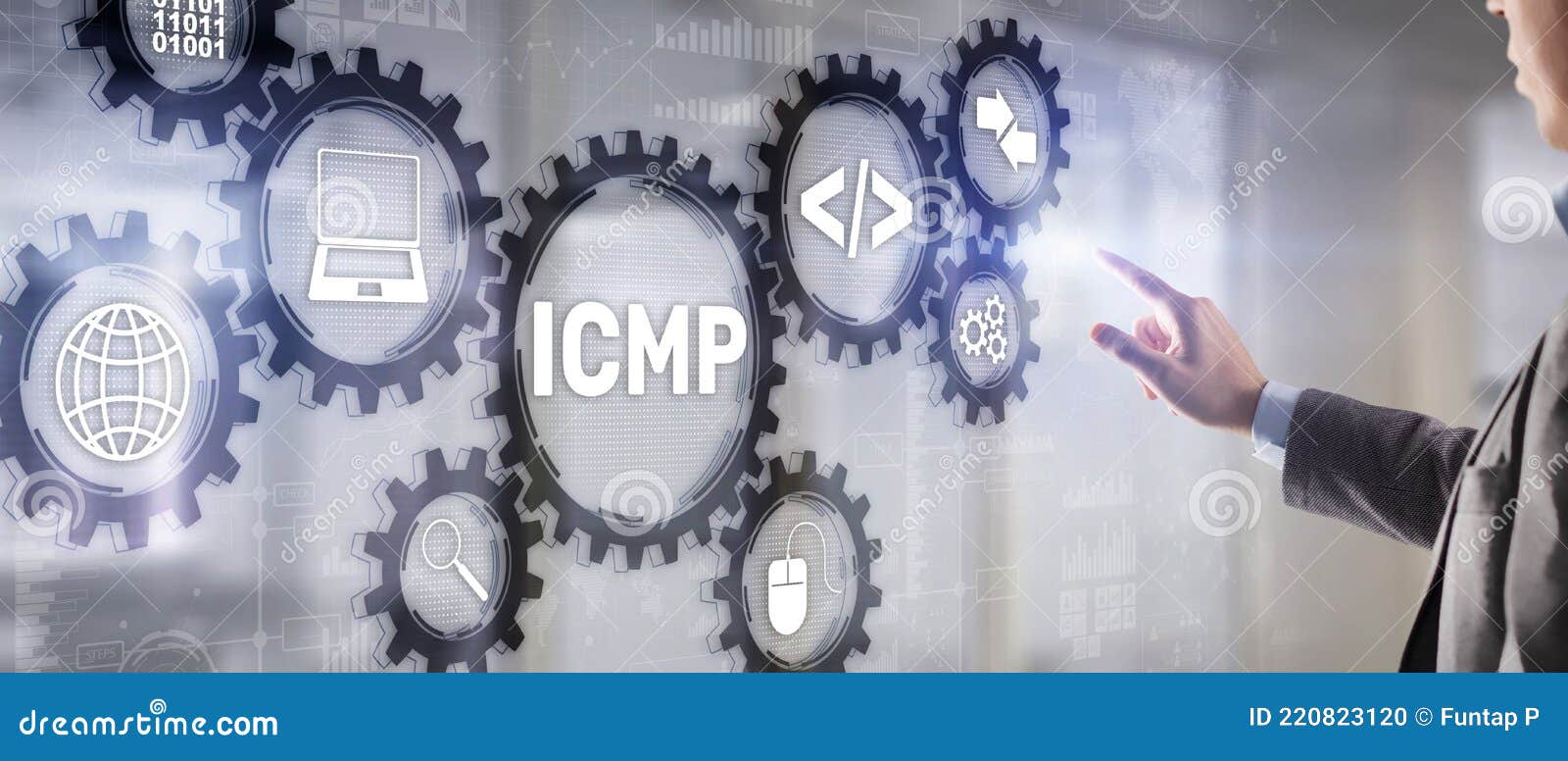 The Internet Control Message Protocol ICMP 2021 Stock Photo - Image of ...