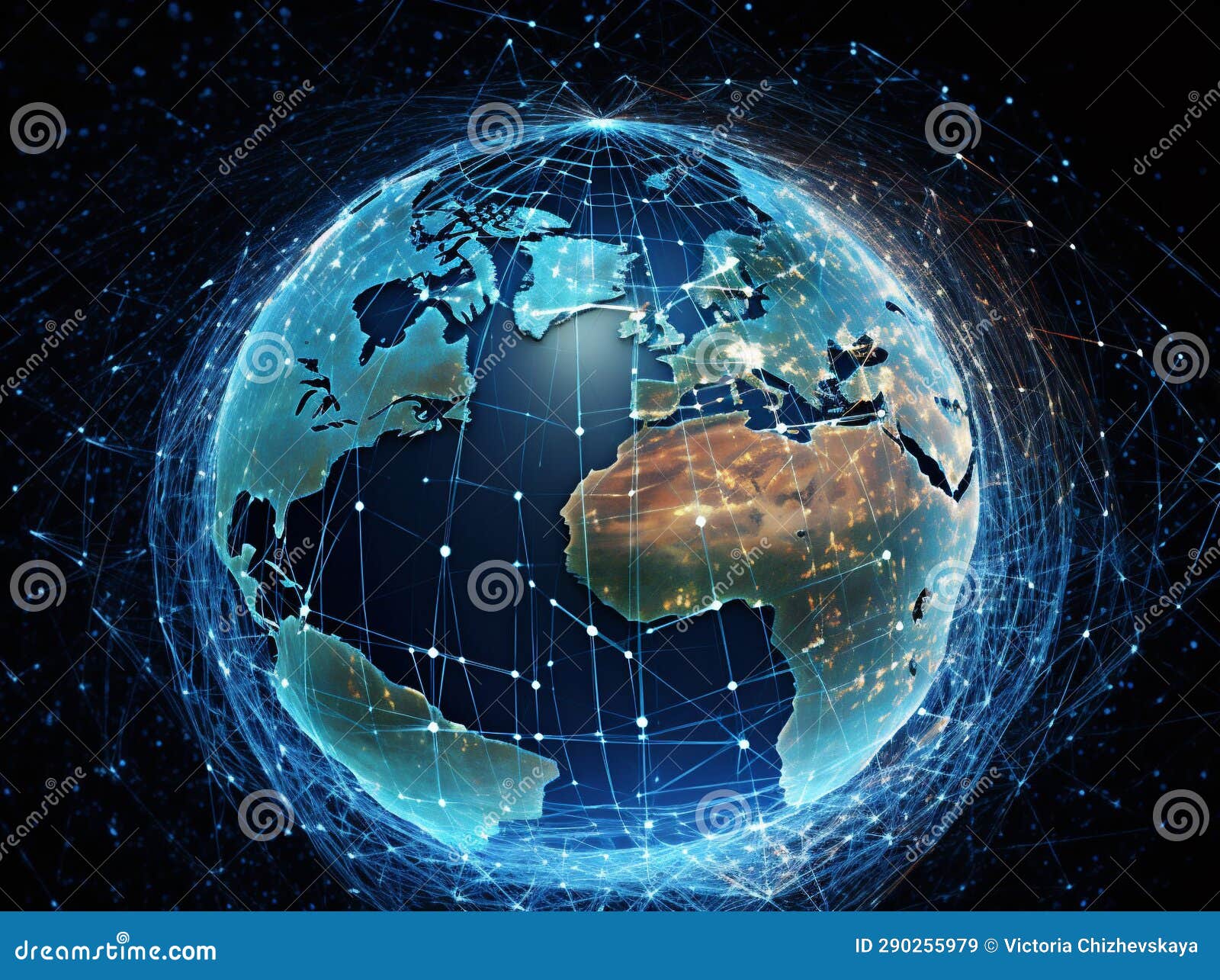 Globe Map Technology Planet Internet Earth Cyberspace Connection ... Globe Map Technology Planet Internet Earth Cyberspace Connection ...