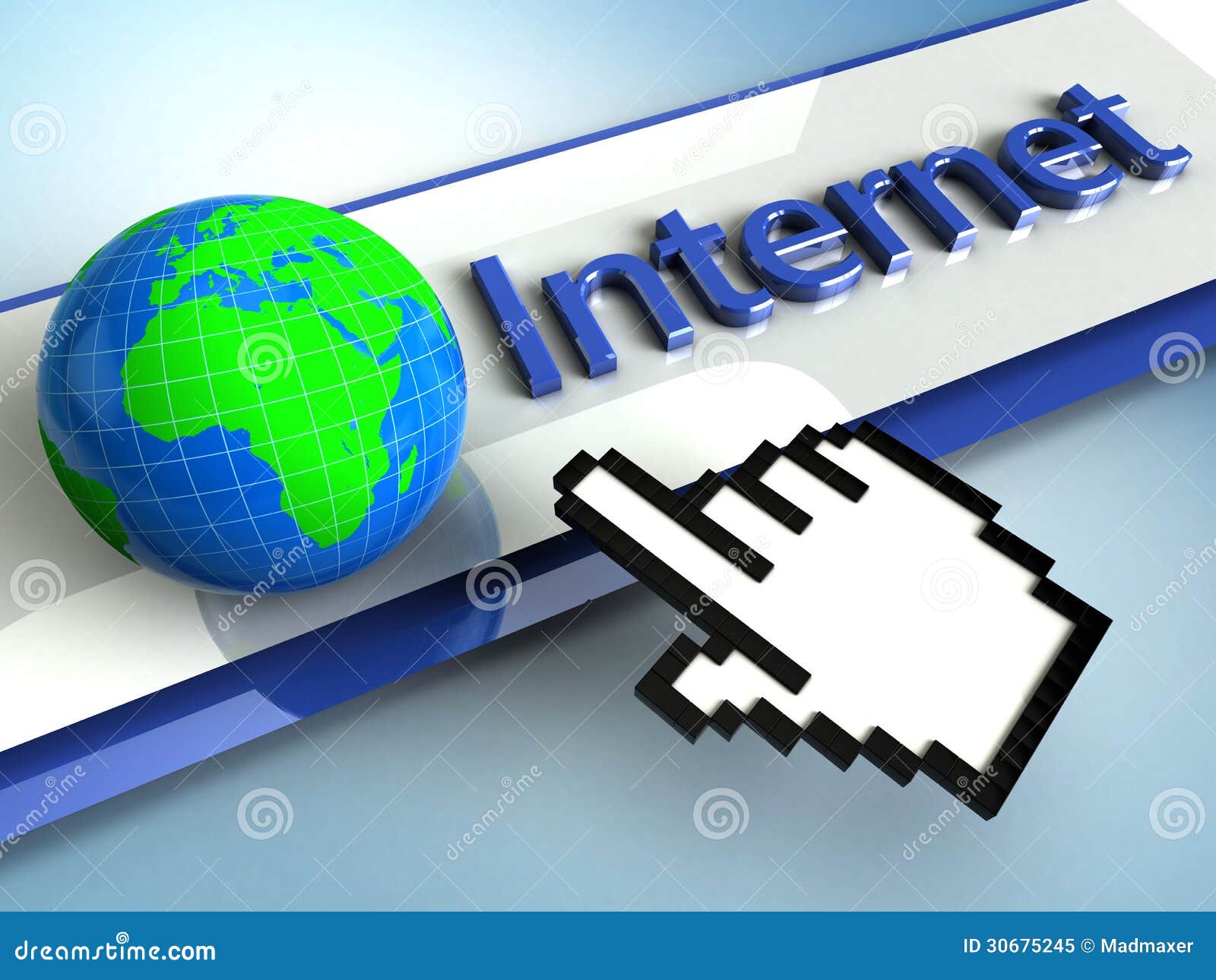 Internet stock illustration. Illustration of computer - 30675245
