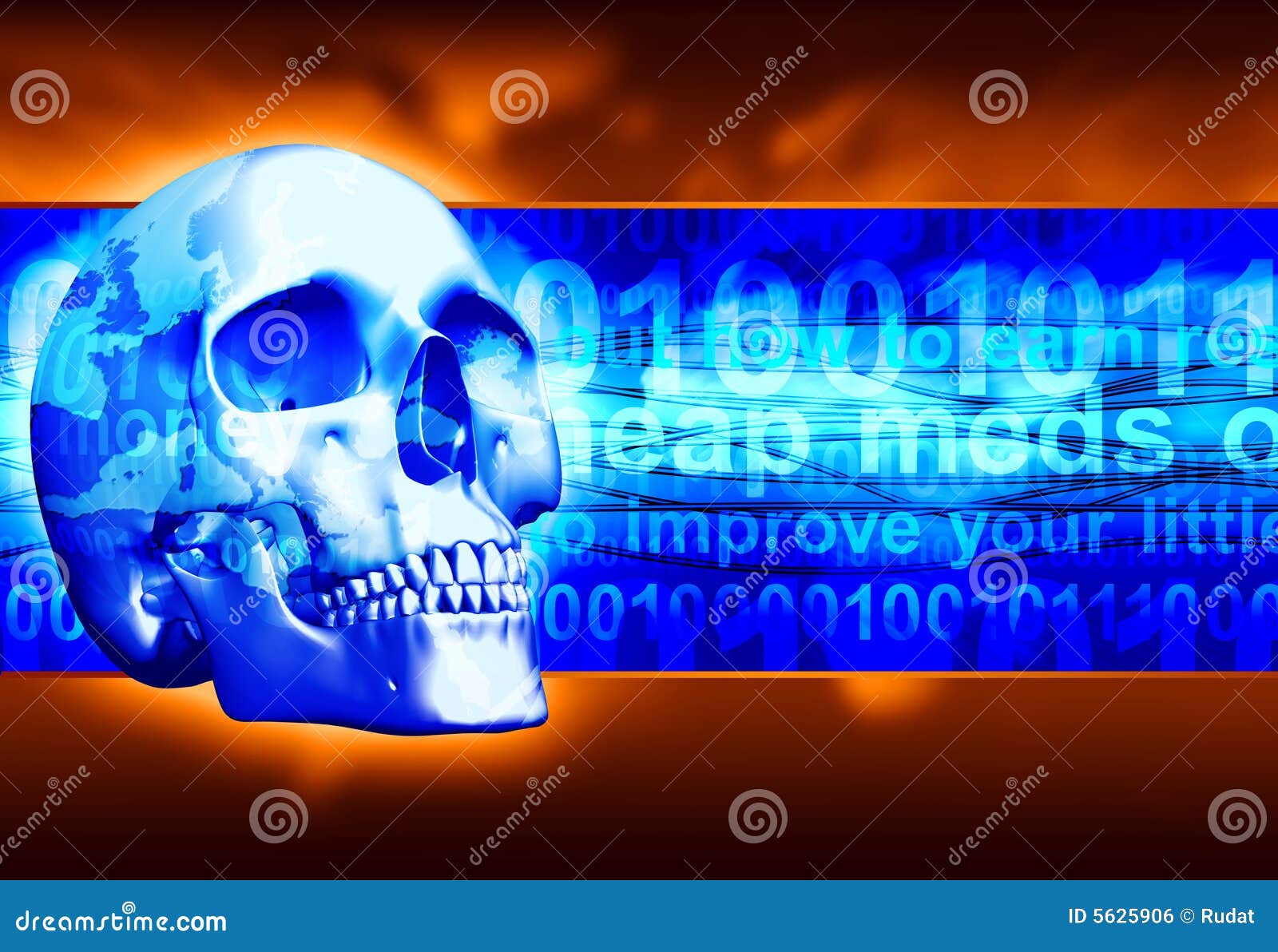 Internet dangers stock illustration. Illustration of online - 5625906