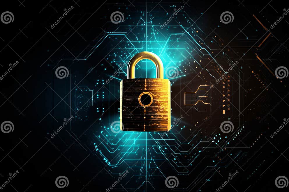 The Internet Data Privacy Information Security Concep. Generative AI ...